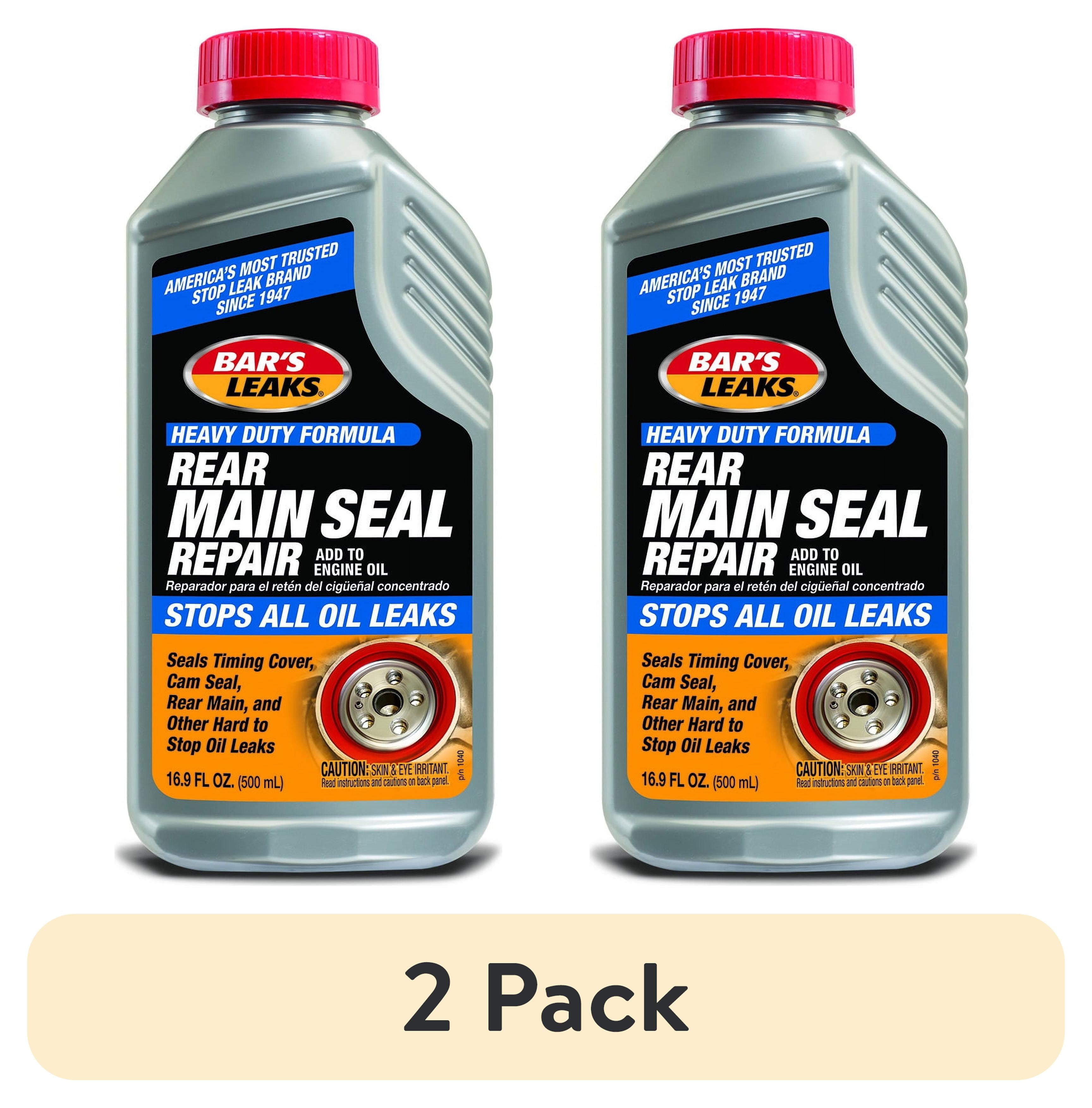 (2 pack) Bar's Leaks Rear Main Seal Repair Additive, 16.9 oz - Walmart.com