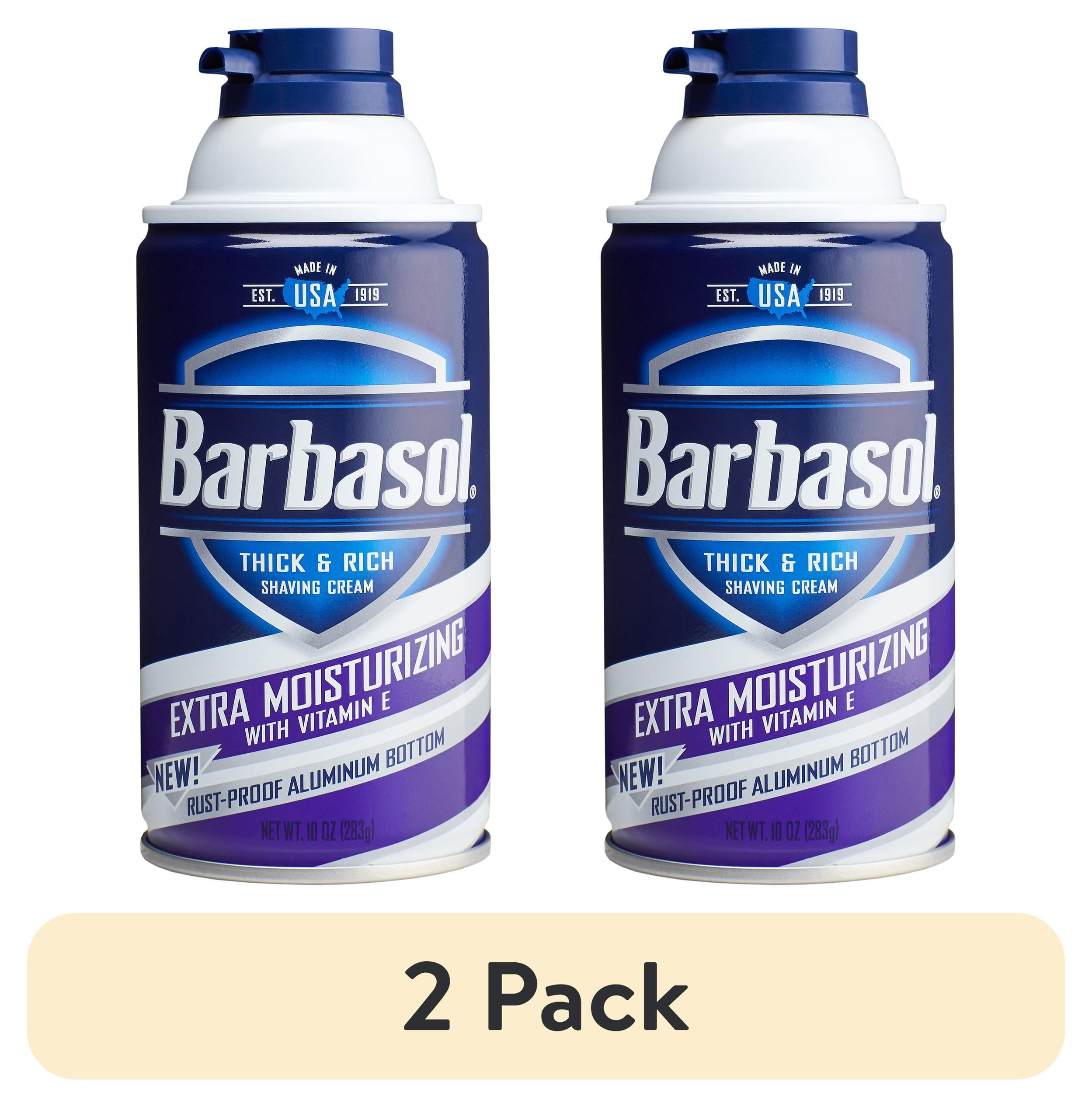 (2 pack) Barbasol Extra Moisturizing With Vitamin E Thick & Rich ...