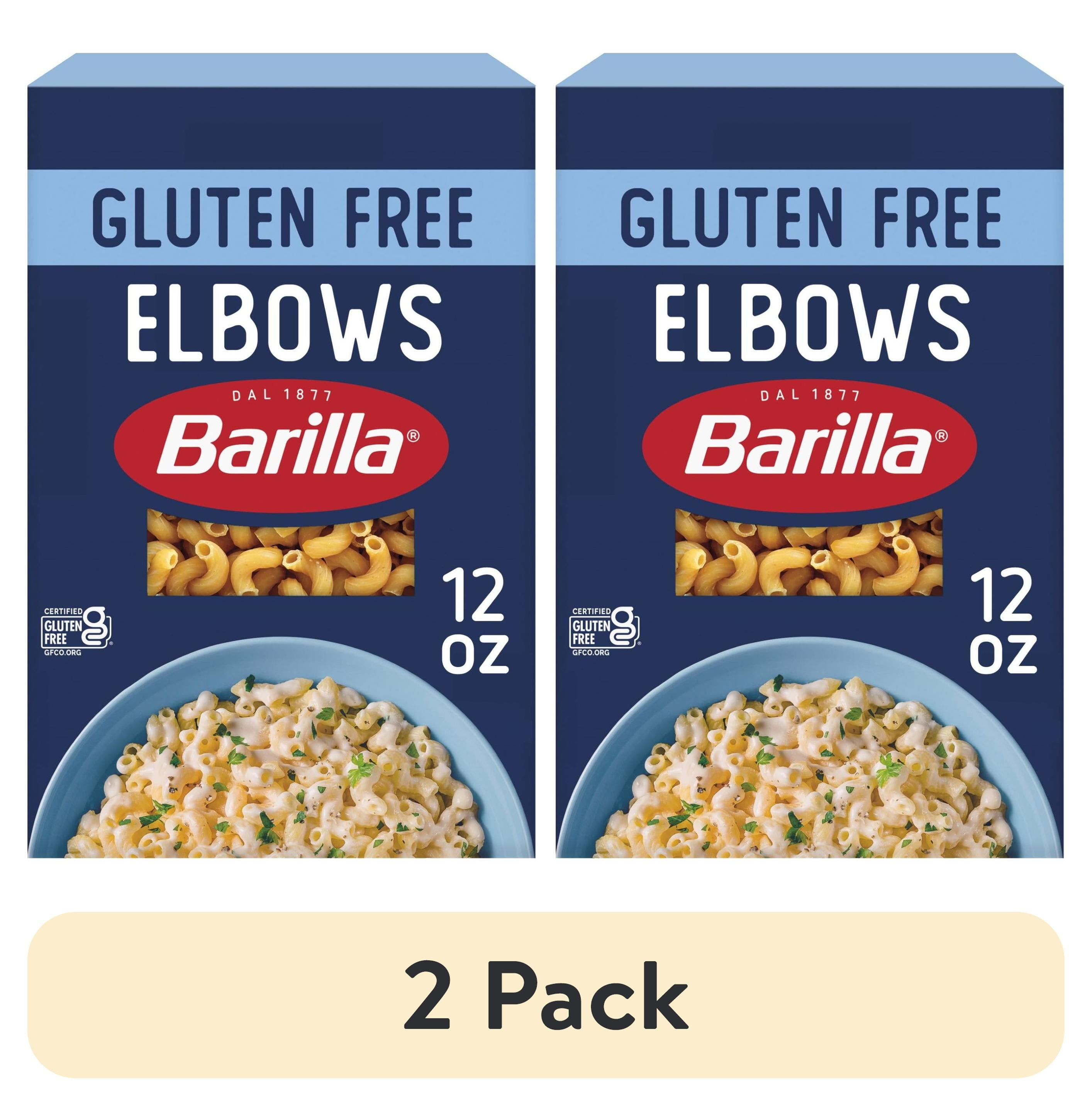 (2 pack) Barilla Gluten Free Elbows Pasta 12 oz - Walmart.com