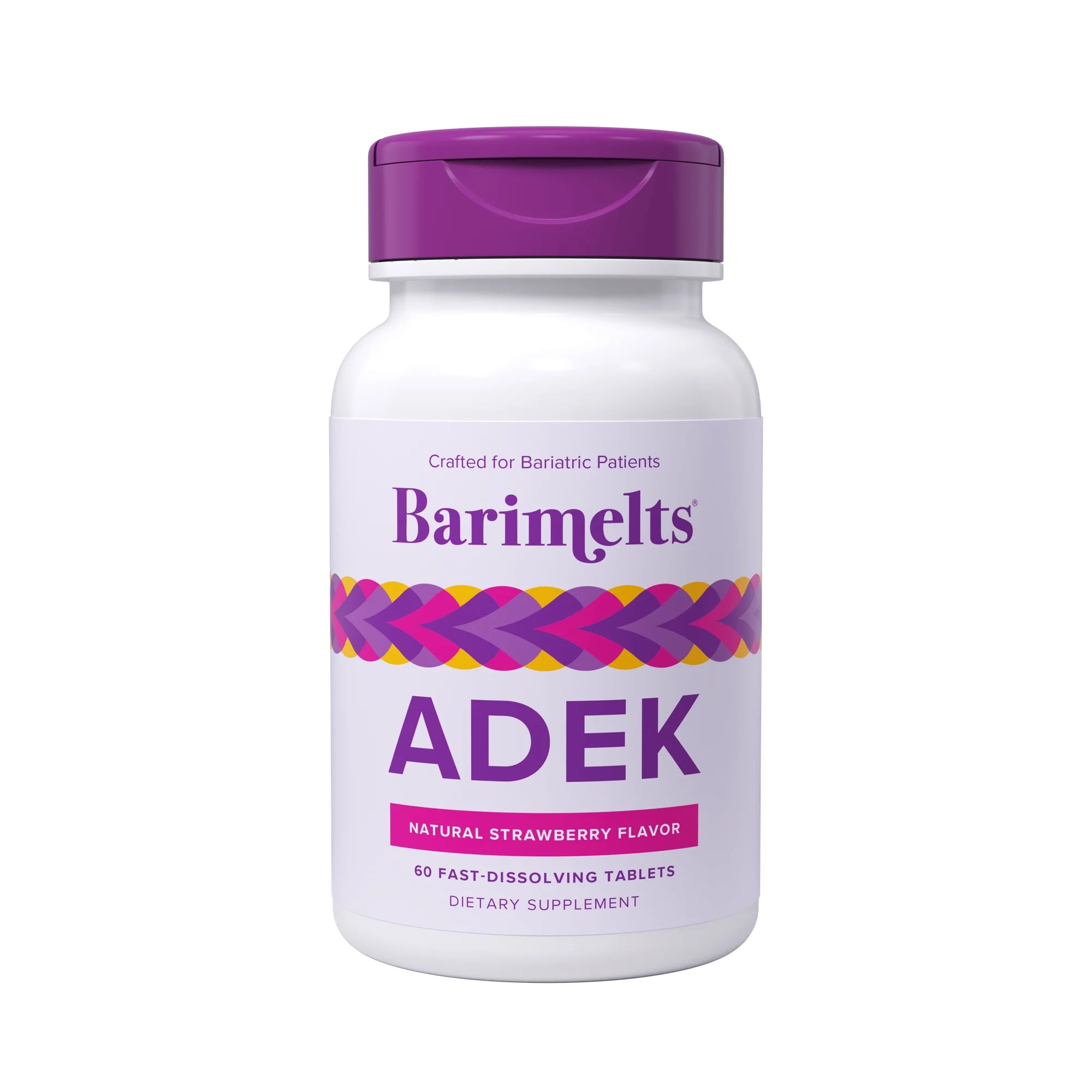 (2 pack) Barimelts ADEK, Post-Operation Bariatric Vitamins with Vitamin ...