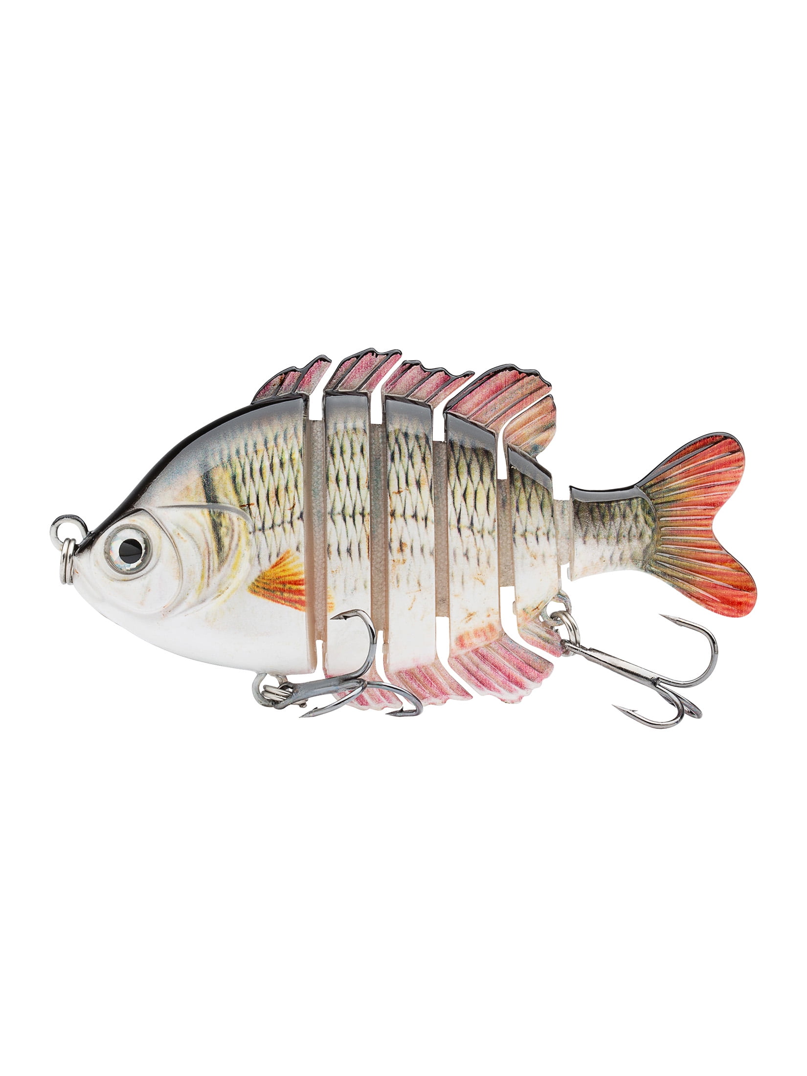 (2 pack) Bassdash SwimPanfish Multi Jointed Panfish Bluegill Swimbaits ...