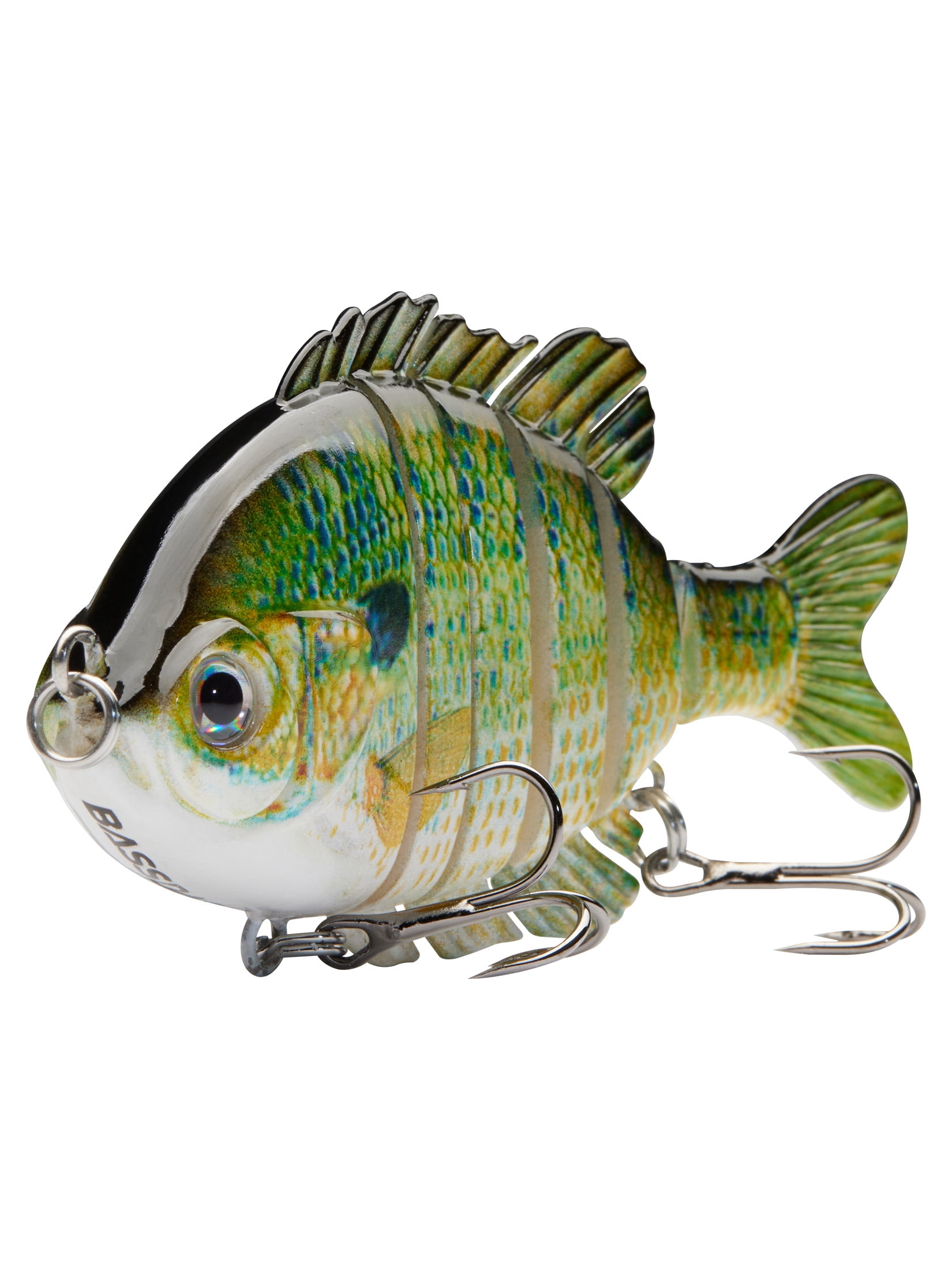 (2 pack) Bassdash SwimPanfish Multi Jointed Panfish Bluegill Swimbaits ...