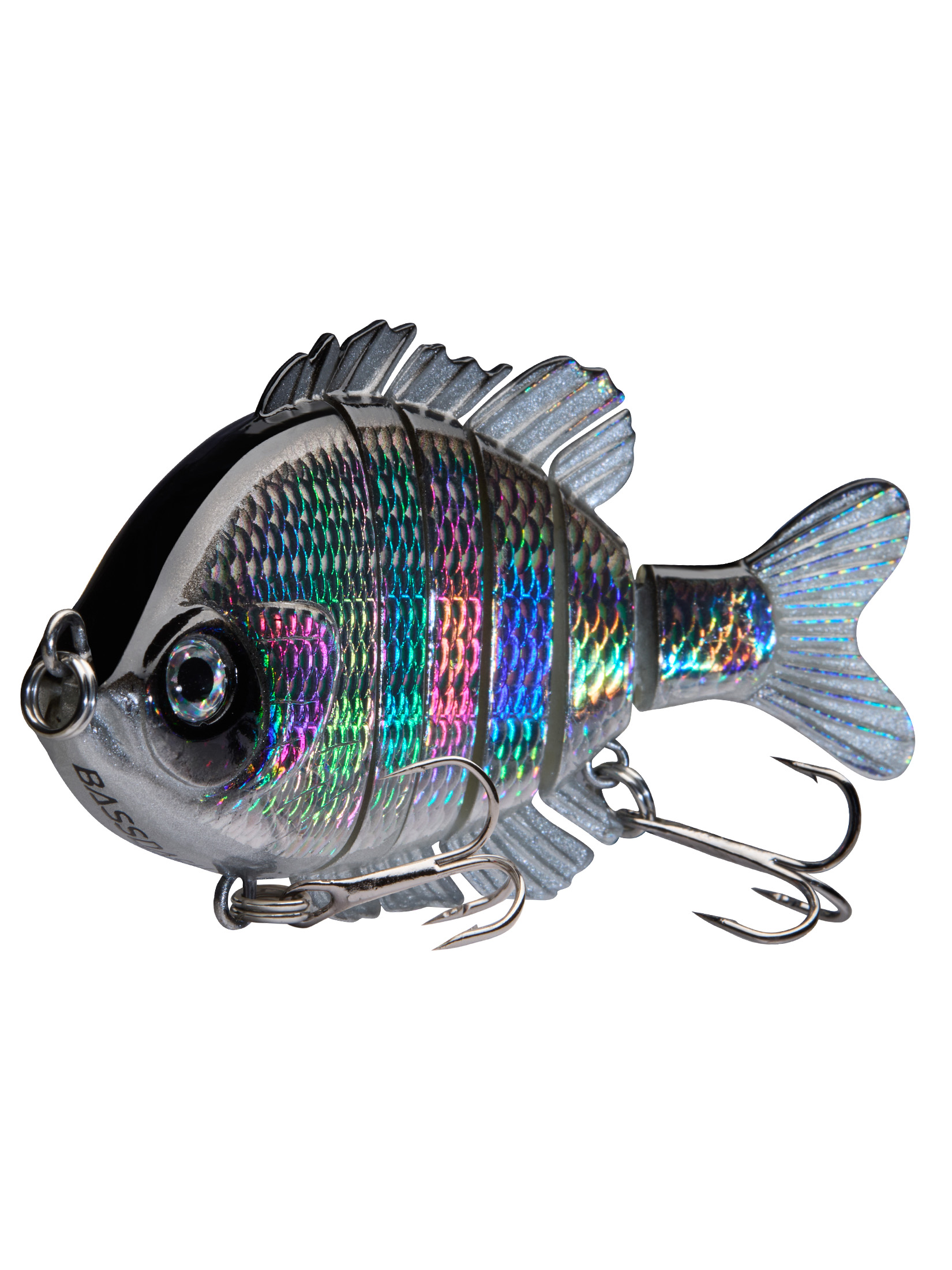 (2 pack) Bassdash SwimPanfish Multi Jointed Panfish Bluegill Swimbaits ...