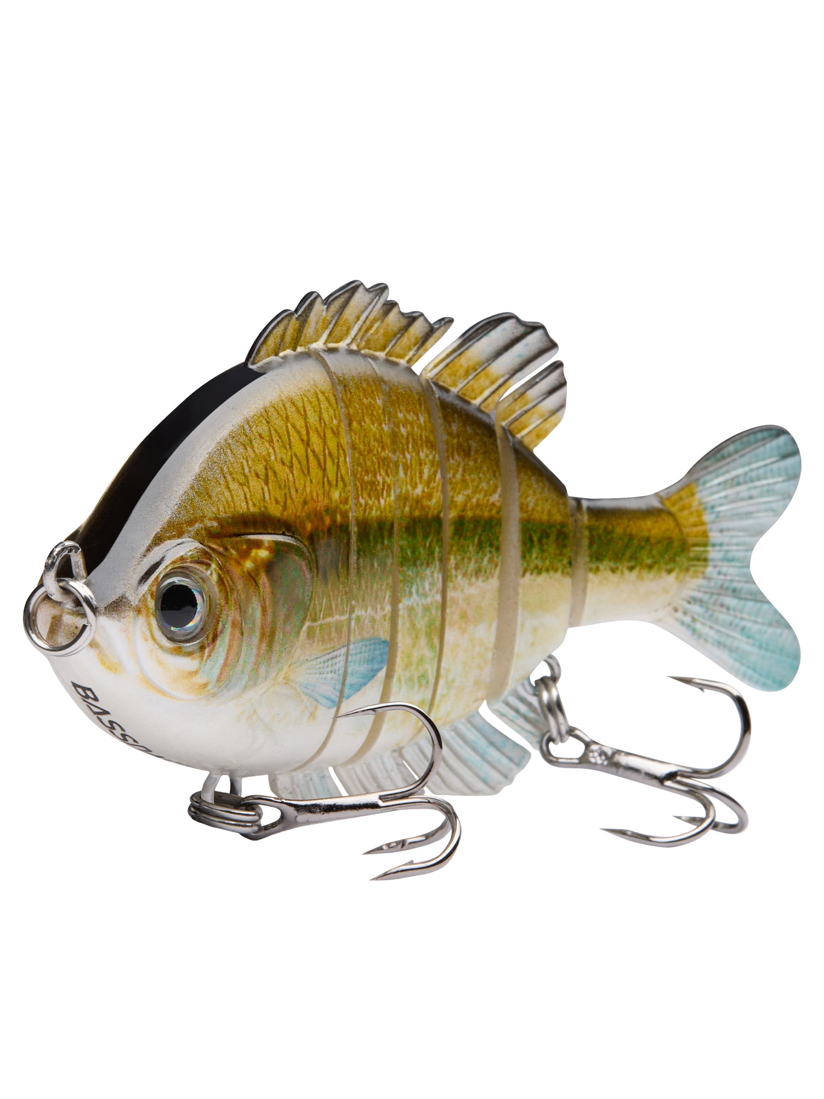(2 pack) Bassdash SwimPanfish Multi Jointed Panfish Bluegill Swimbaits ...