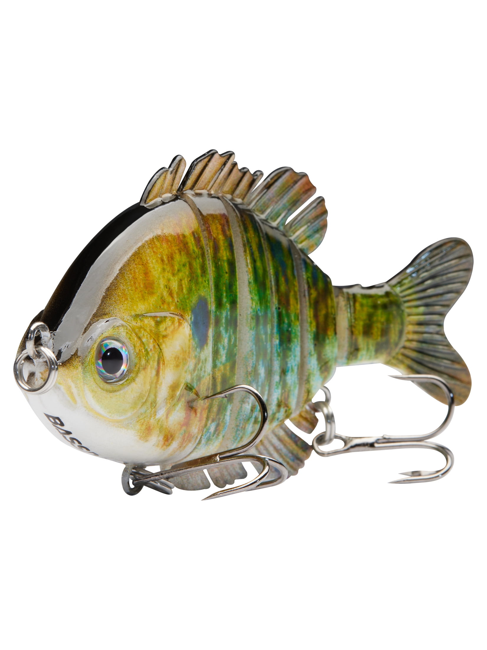 (2 pack) Bassdash SwimPanfish Multi Jointed Panfish Bluegill Swimbaits ...