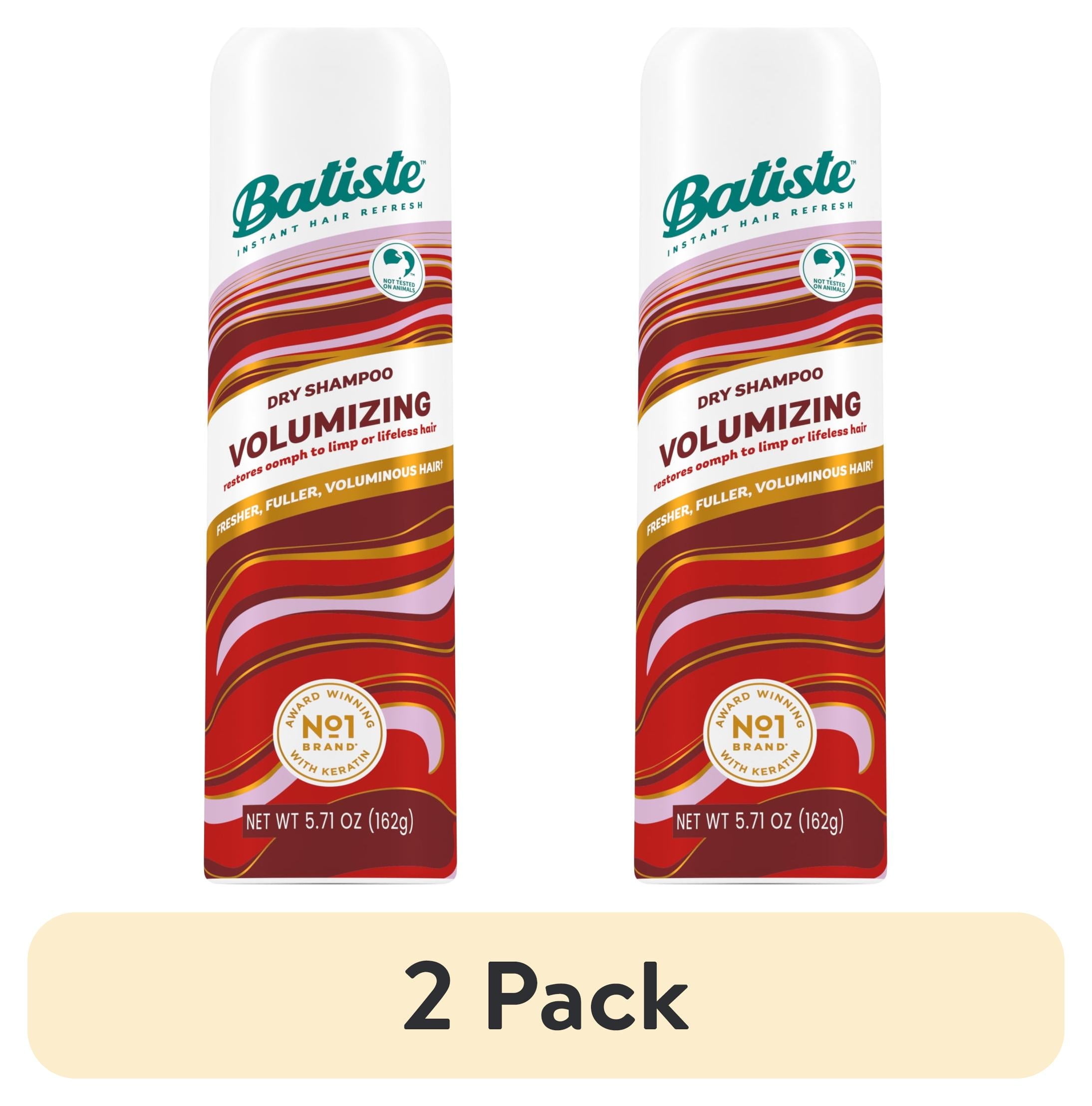 (2 pack) Batiste Dry Shampoo, Volumizing, 5.71 oz - Walmart.com