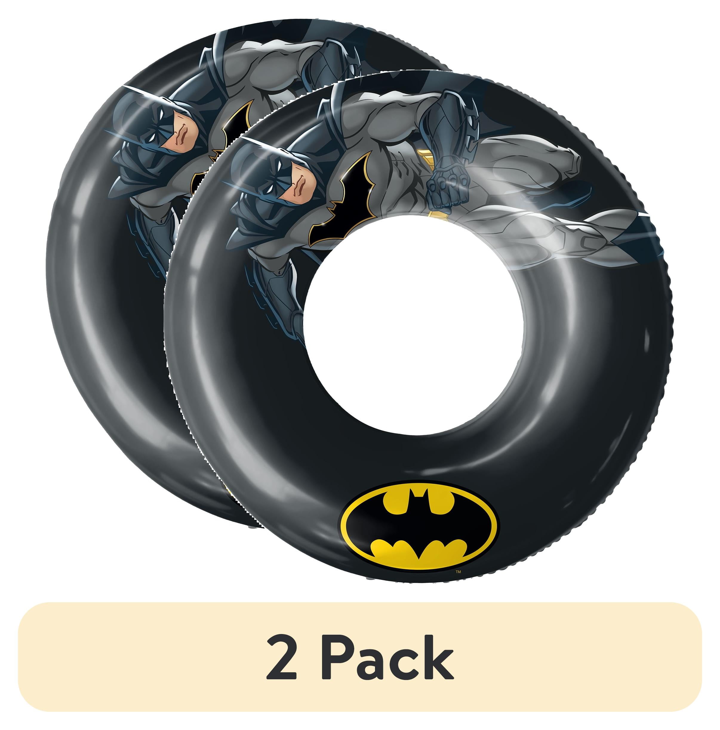 (2 pack) Batman 40" Inflatable Pool Ring Float for Pool, Beach, Lake ...