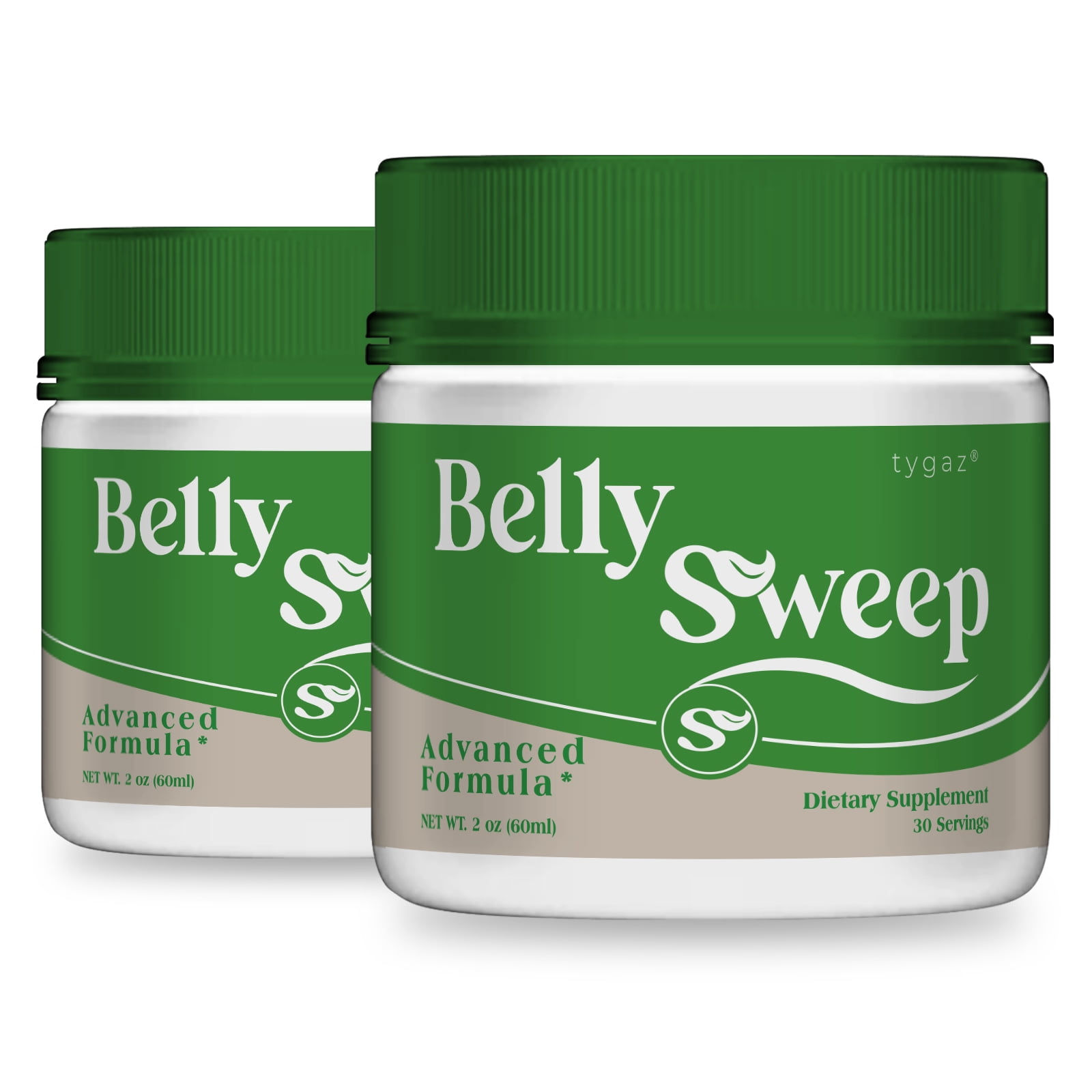(2 pack ) BellySweep - Belly Sweep Powder Supplement - Walmart.com