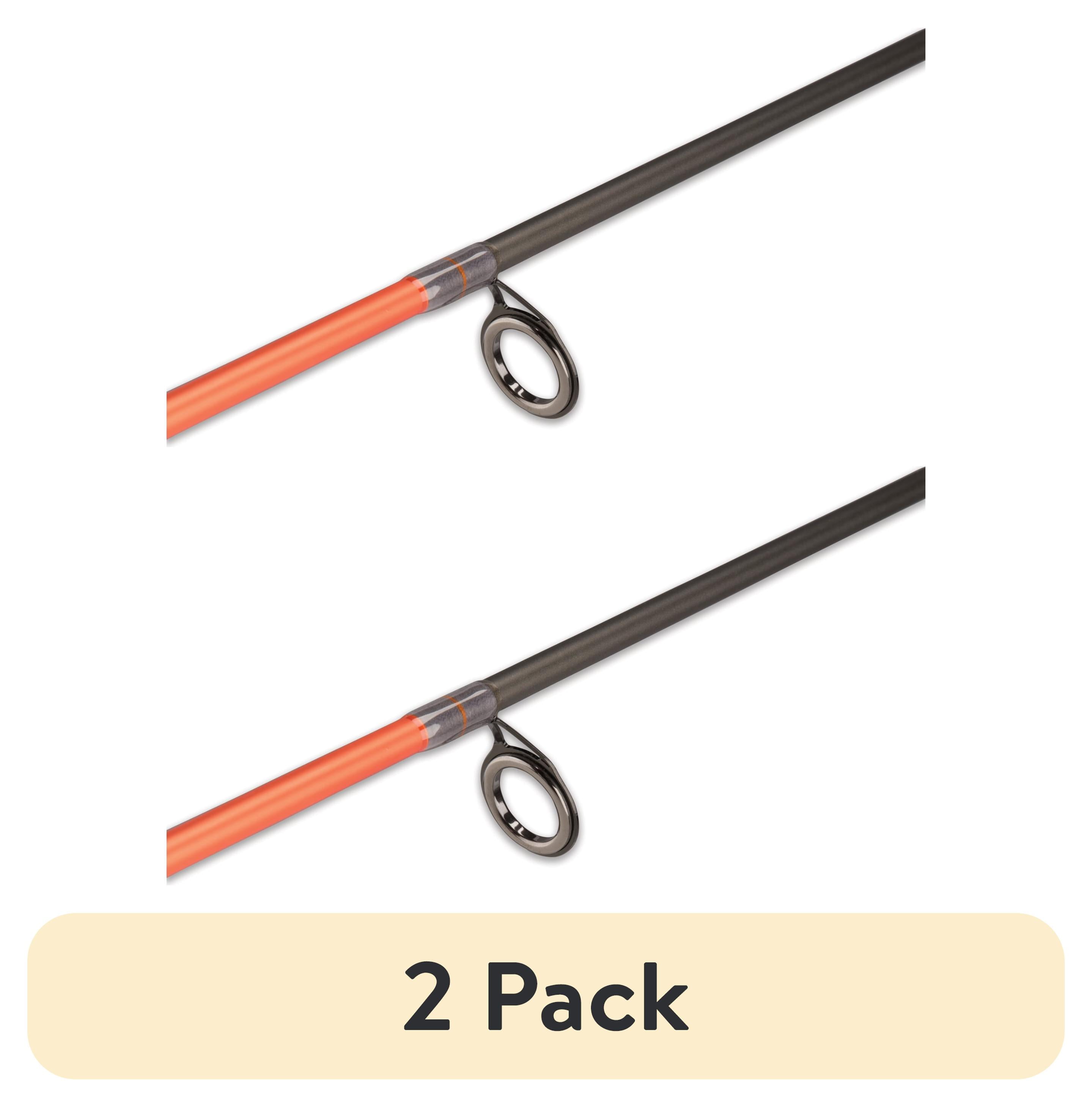 (2 pack) Berkley Shock Spinning Rod, 6'6" Medium Light Fishing Rod, 2 ...