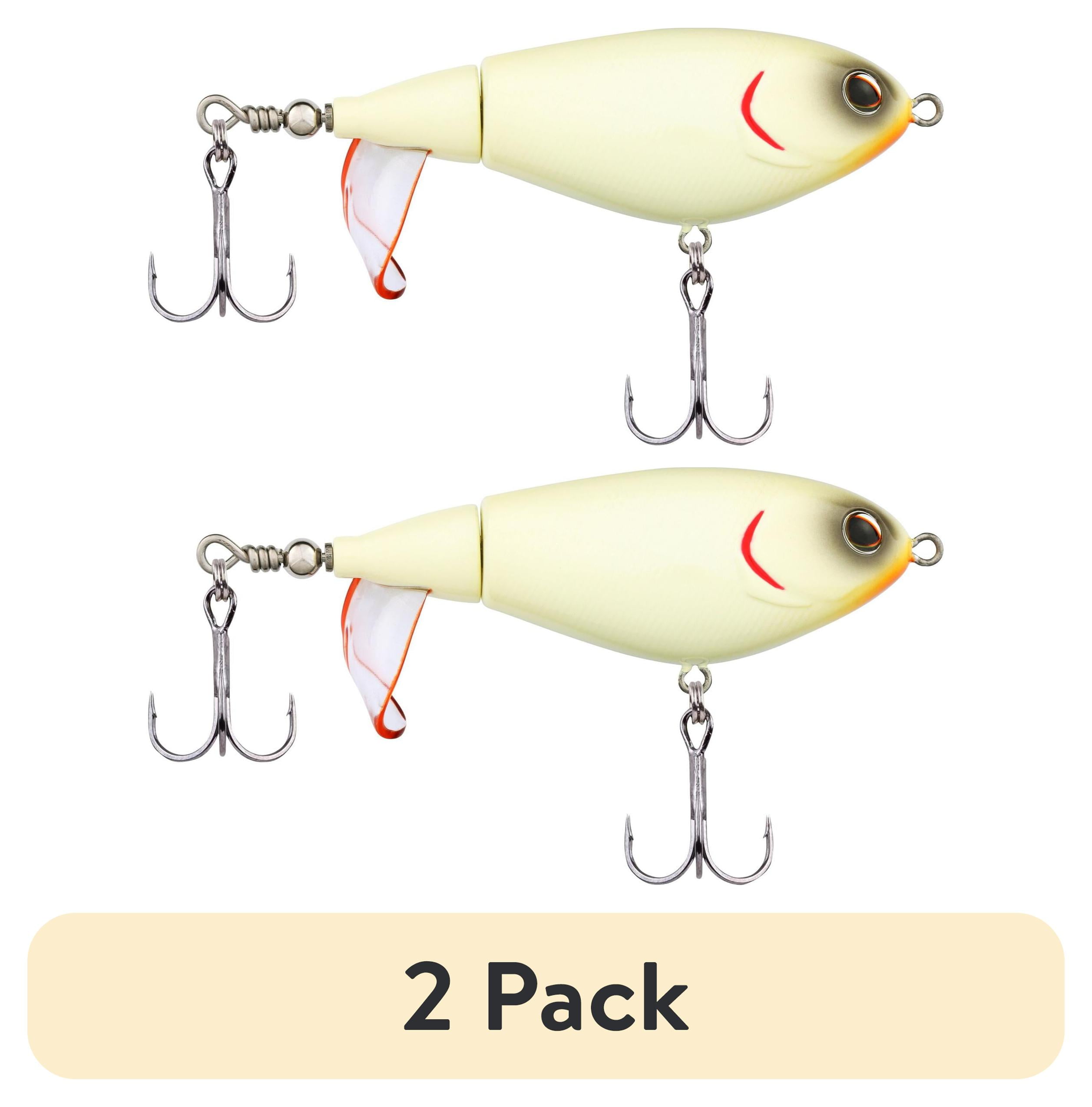 Berkley Choppo Topwater Fishing Lure, Bone, Size 90, 2 Pack, with ...