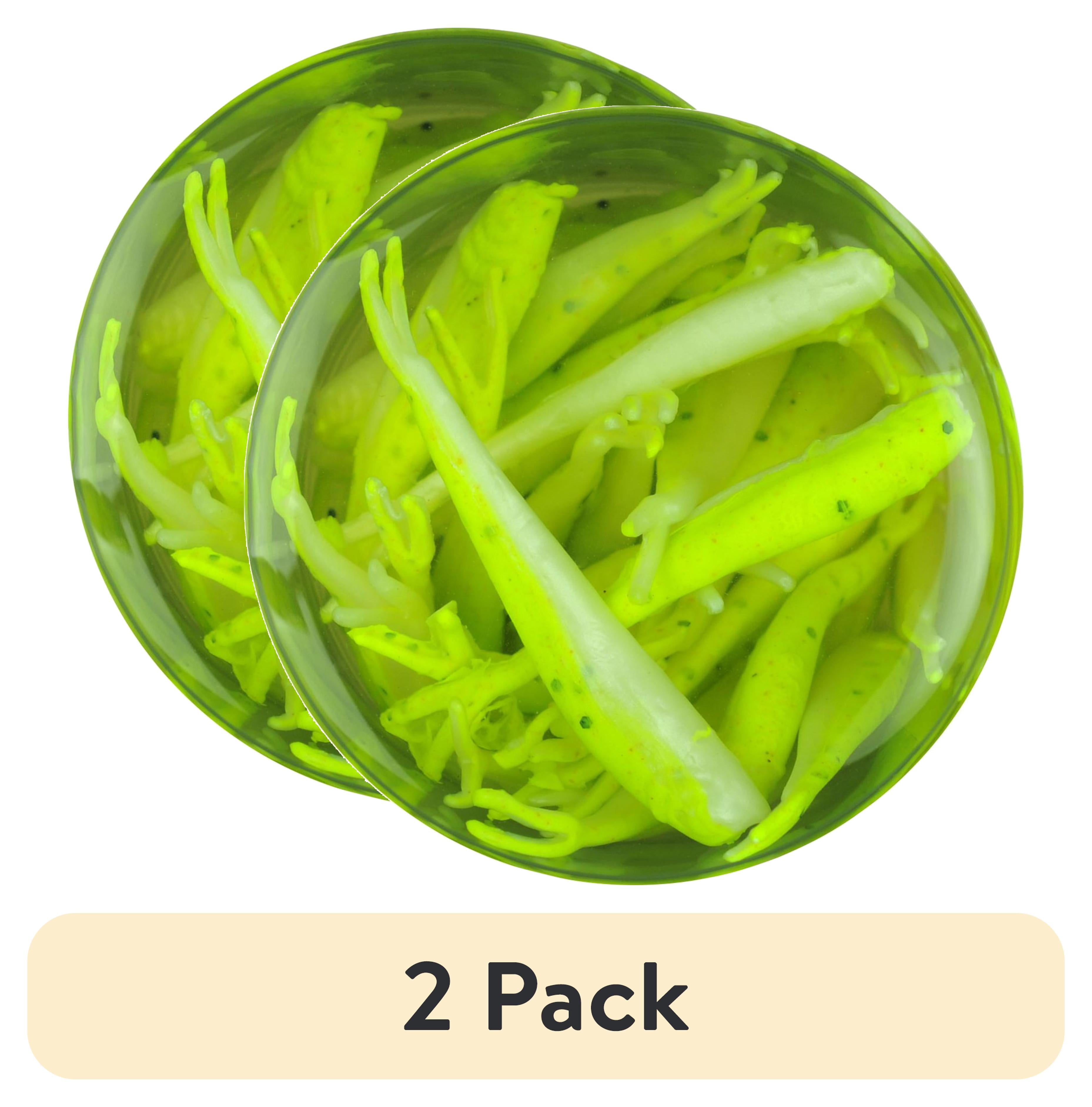 Berkley Gulp! Alive Minnow Soft Bait - Chartreuse Shad - Walmart.com