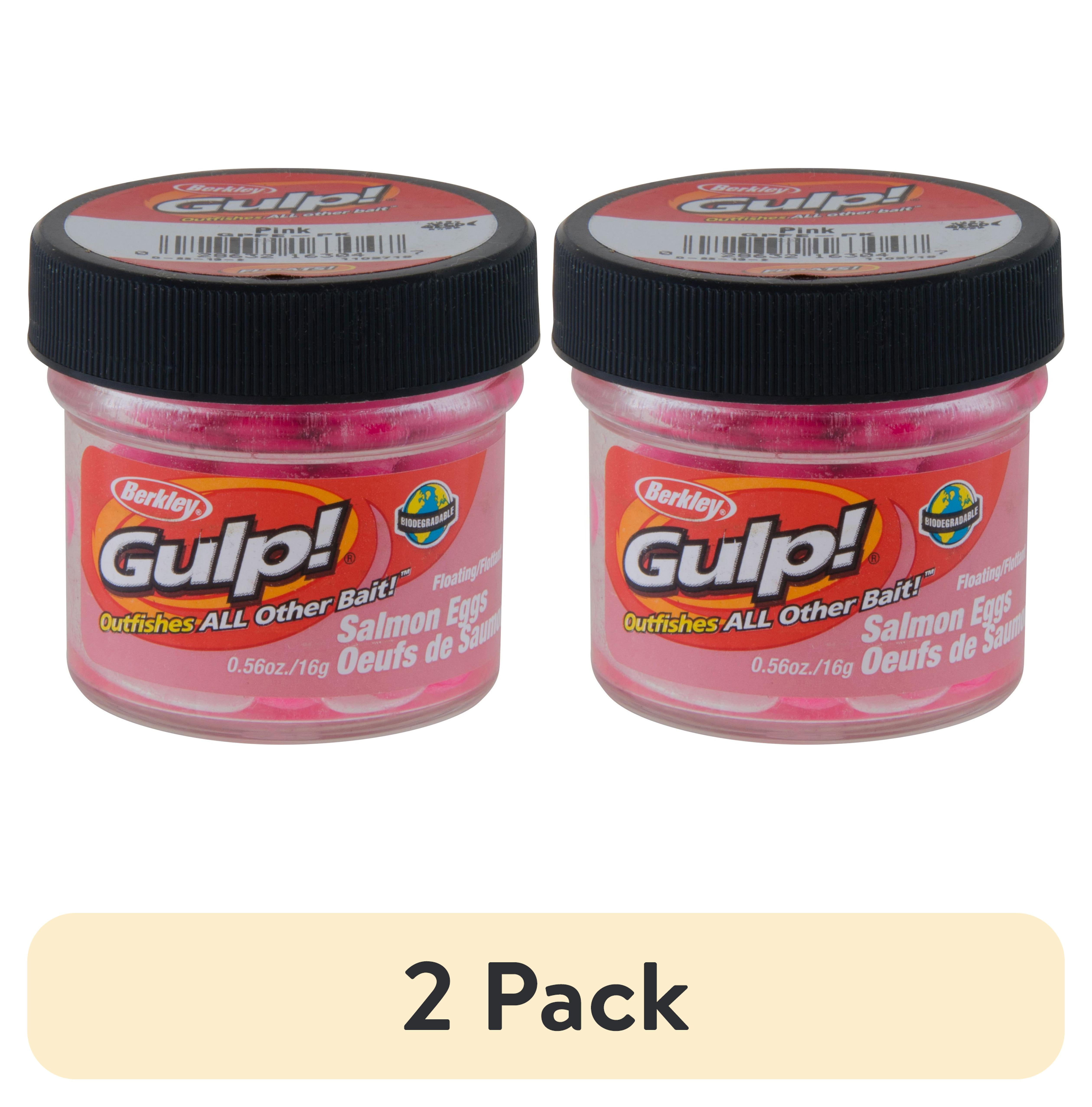 (2 pack) Berkley Gulp! Floating Salmon Eggs Soft Bait - Walmart.com