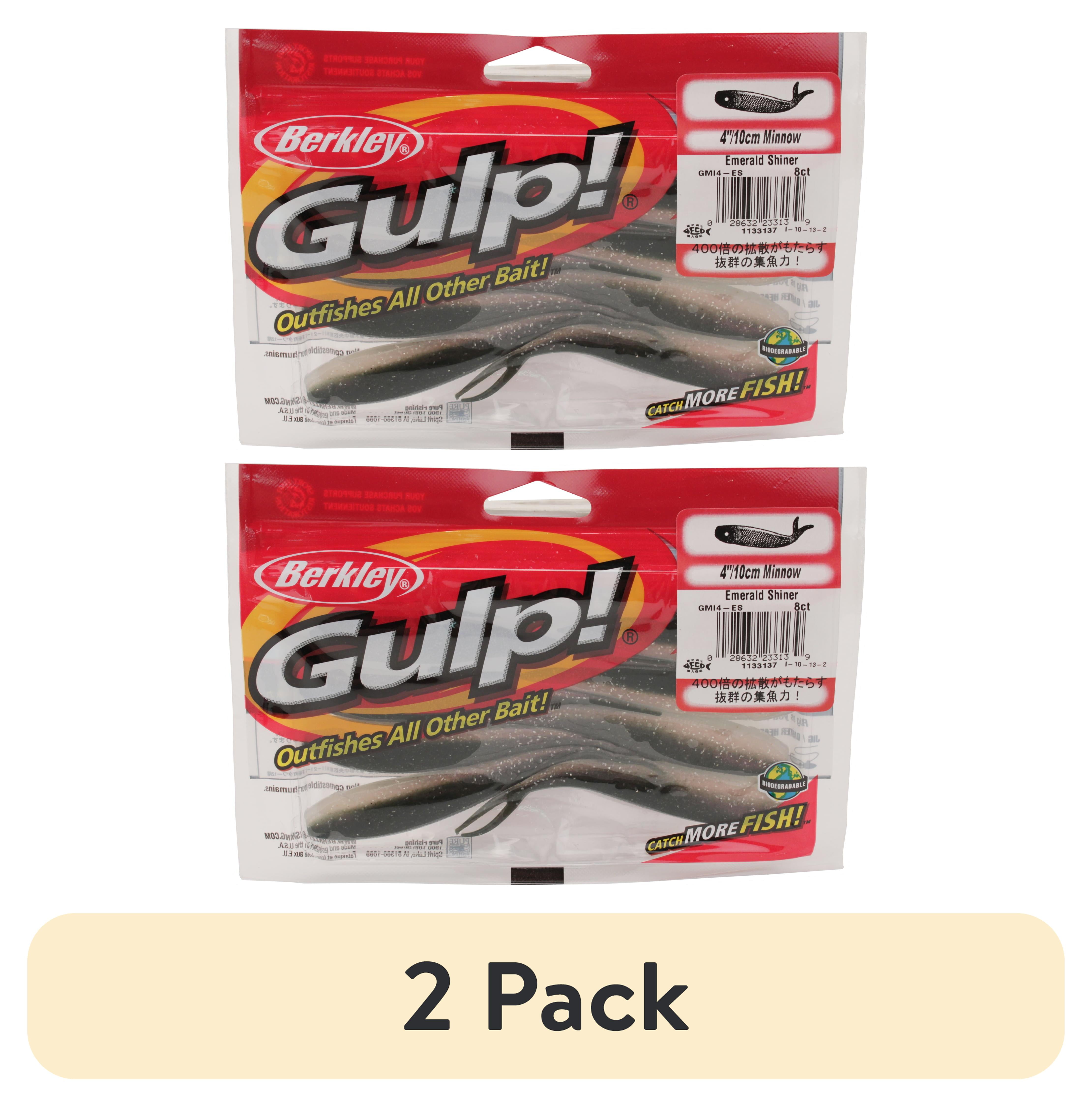 (2 pack) Berkley Gulp! Minnow Soft Bait - Walmart.com