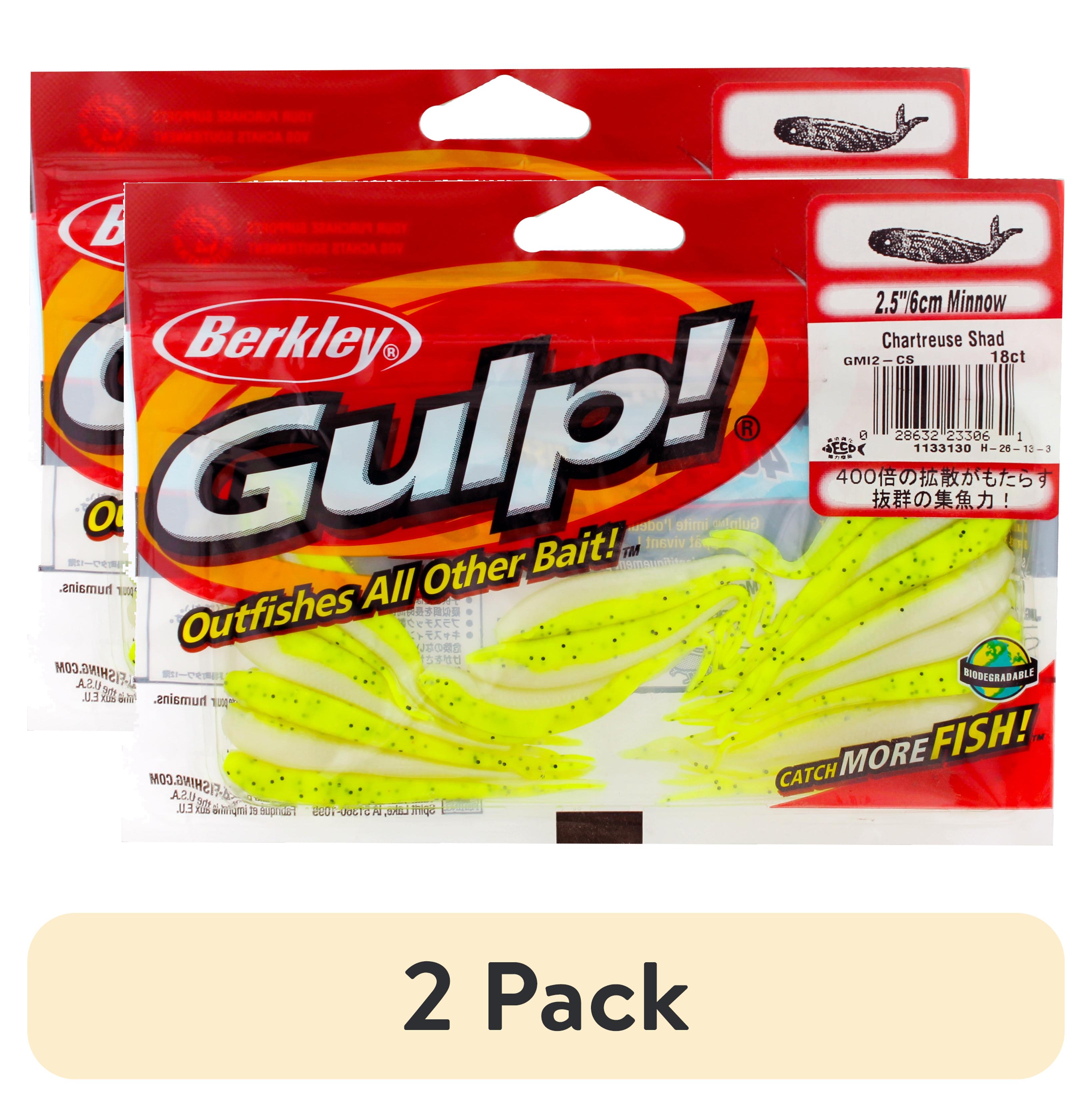 (2 pack) Berkley Gulp! Minnow - Walmart.com