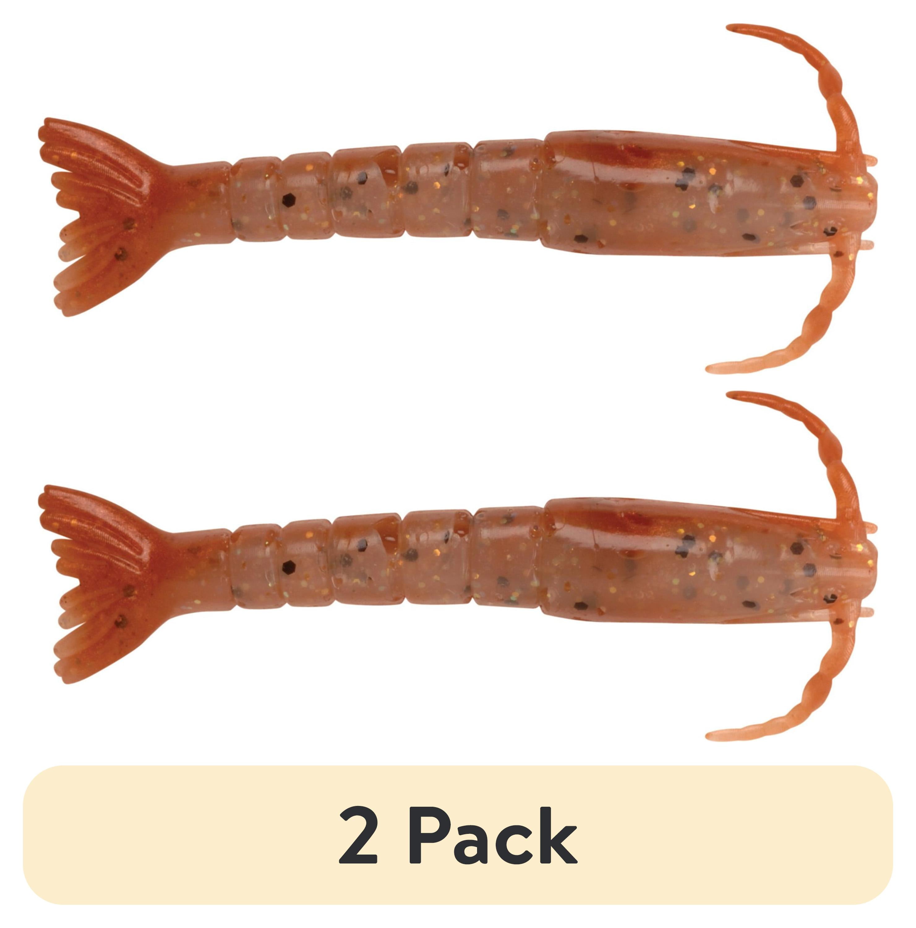 (2 pack) Berkley Gulp! Shrimp Fishing Soft Bait 4" Length, New Penny ...