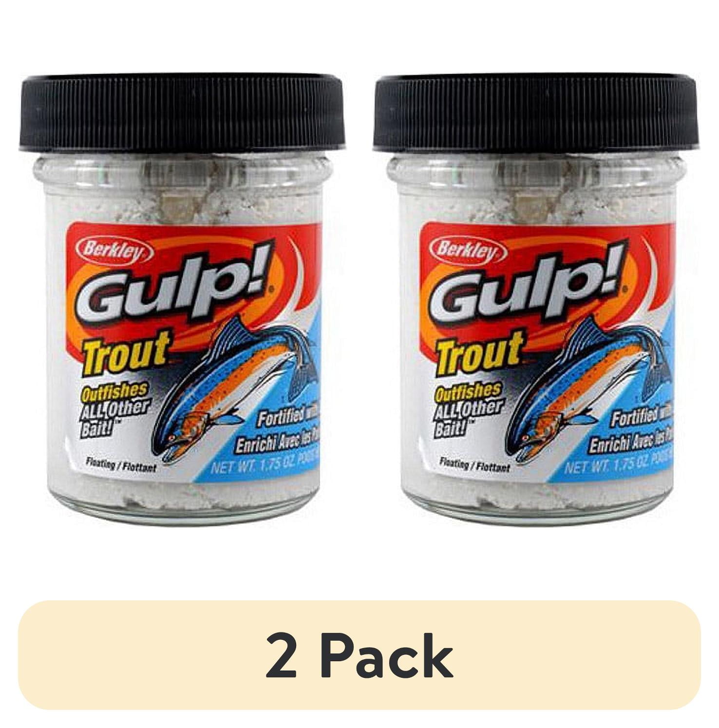 (2 pack) Berkley Gulp! Trout Dough Soft Bait - Walmart.com