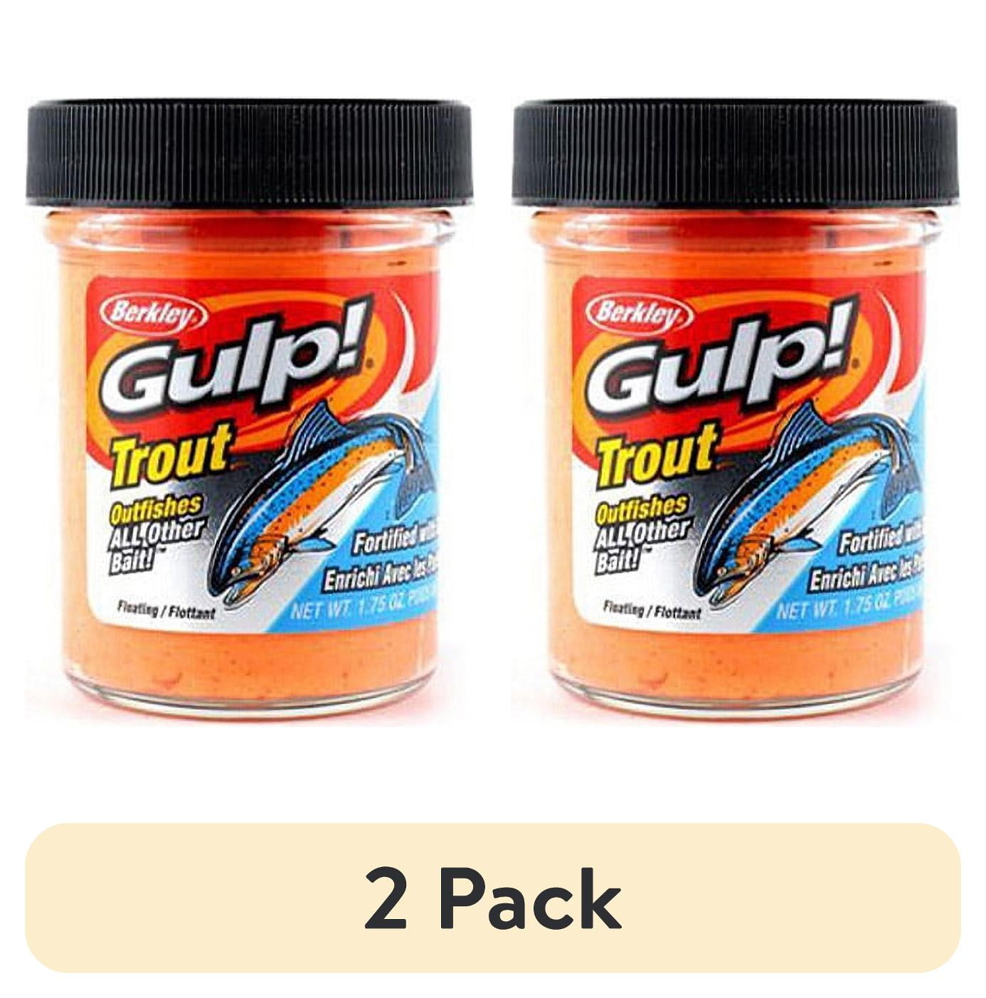 (2 pack) Berkley Gulp! Trout Dough Soft Bait - Walmart.com