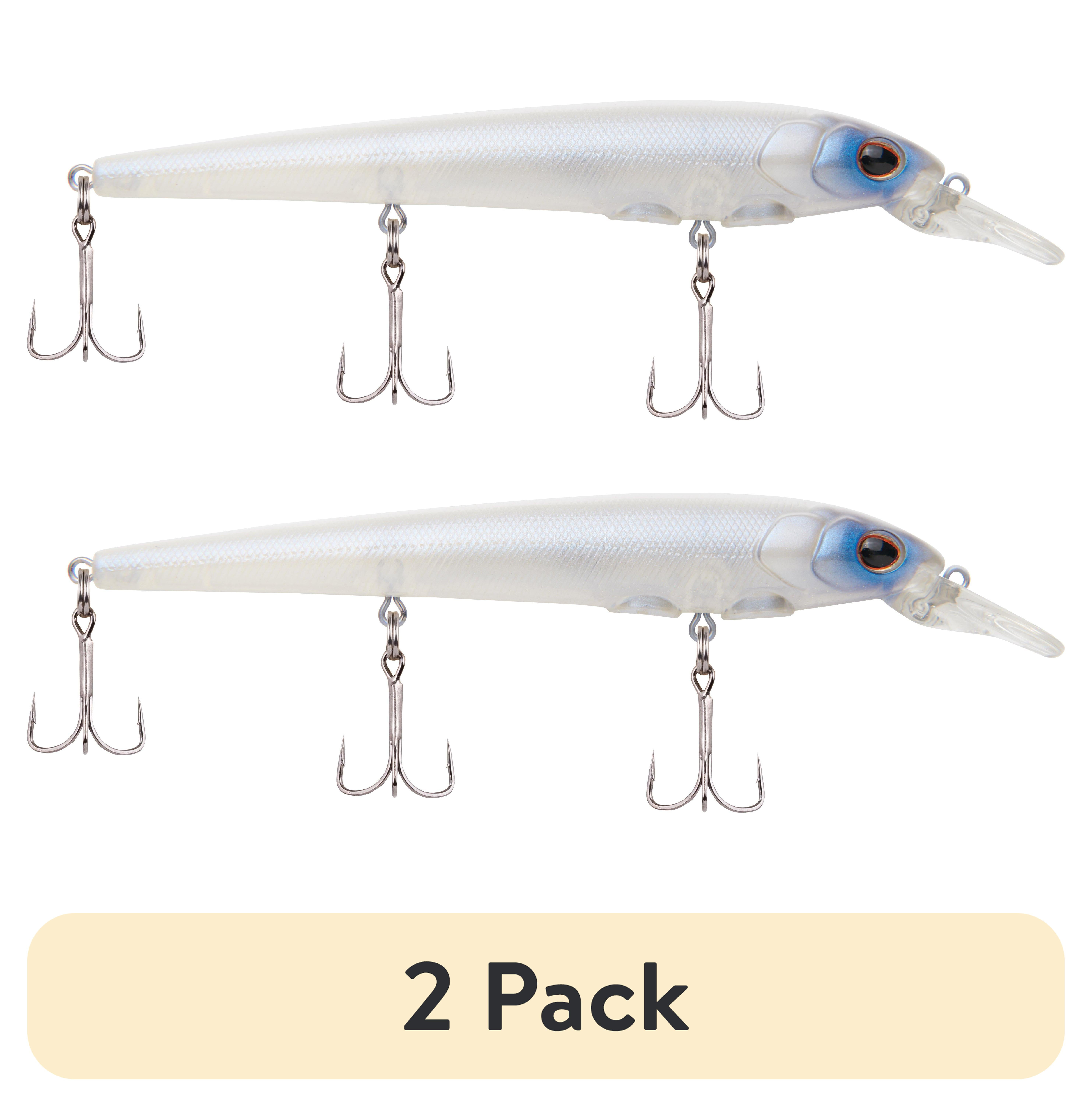 (2 pack) Berkley Hit Stick Fishing Lure, Ghost White, 1/3 oz - Walmart.com