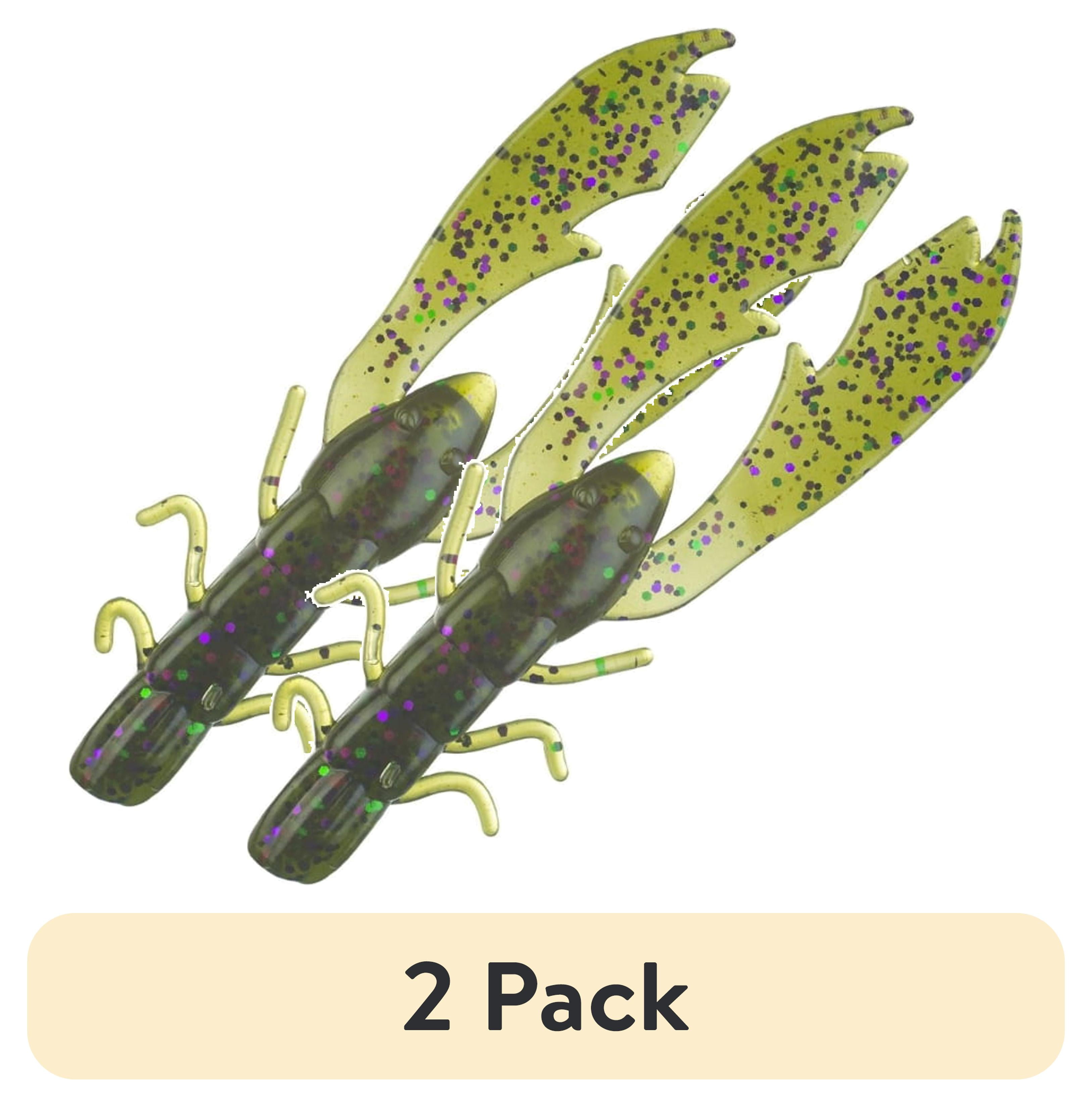 (2 pack) Berkley PowerBait Chigger Craw Fishing Soft Bait - Walmart.com