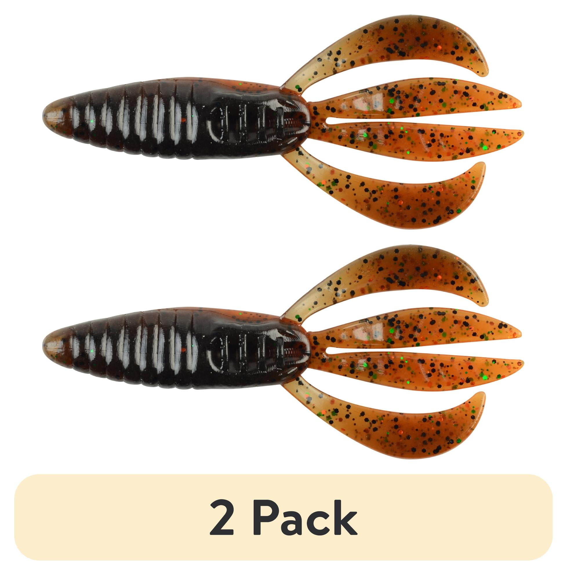 (2 pack) Berkley PowerBait Pit Boss Fishing Soft Bait - Walmart.com