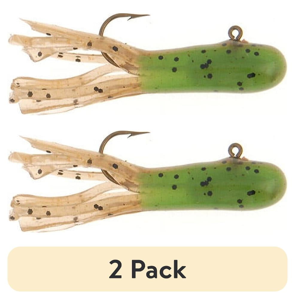 Berkley PowerBait Pre-Rigged Atomic Tubes Grasshopper Fishing Lures, 2 ...