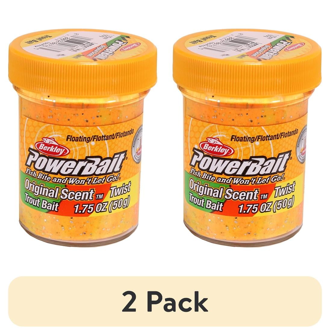 Berkley PowerBait Trout Twist Fishing Dough Bait Lemon Twist 2 Pack ...
