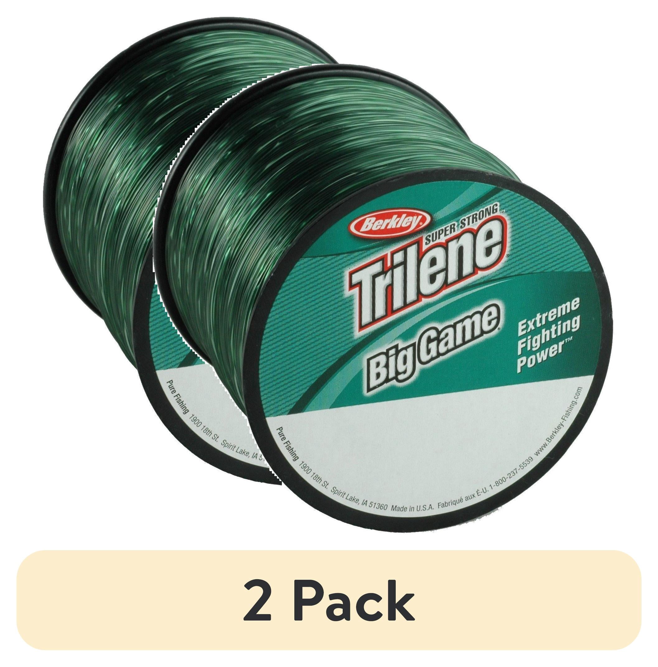 (2 pack) Berkley Trilene® Big Game™ Monofilament Fishing Line, Green ...