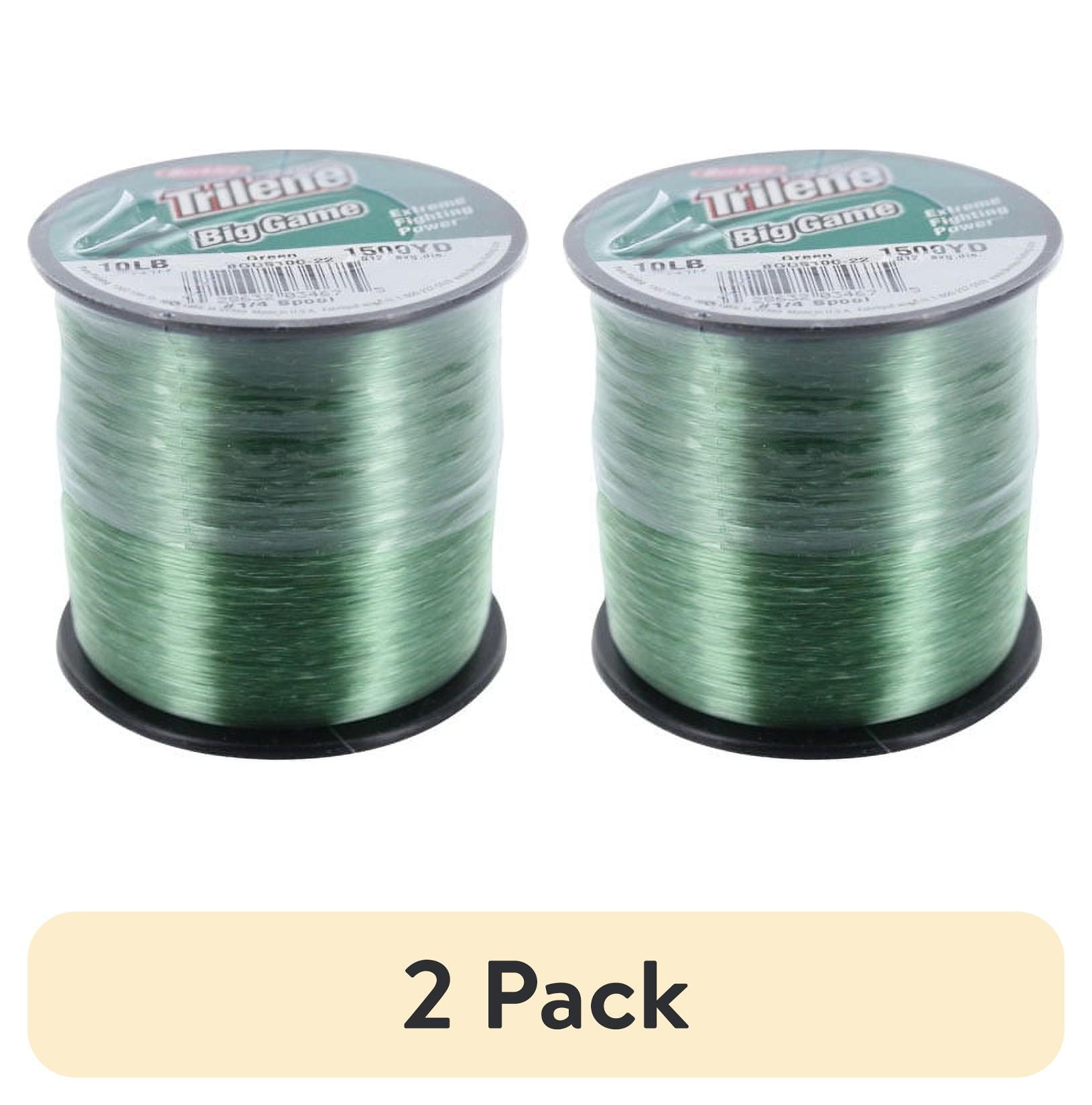 (2 pack) Berkley Trilene® Big Game™ Monofilament Fishing Line, Green ...