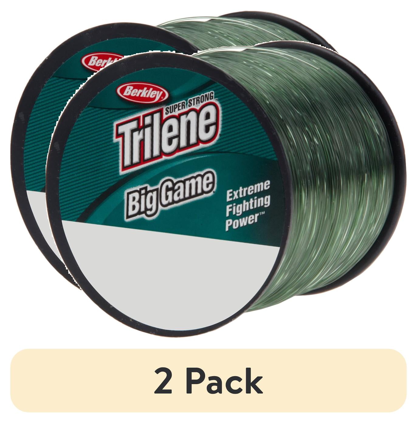 (2 pack) Berkley Trilene® Big Game™ Monofilament Fishing Line, Green ...