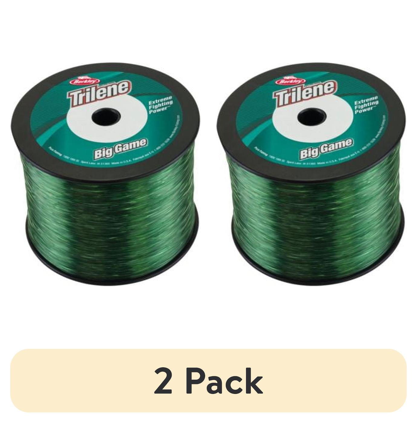 (2 pack) Berkley Trilene® Big Game™ Monofilament Fishing Line, Green ...