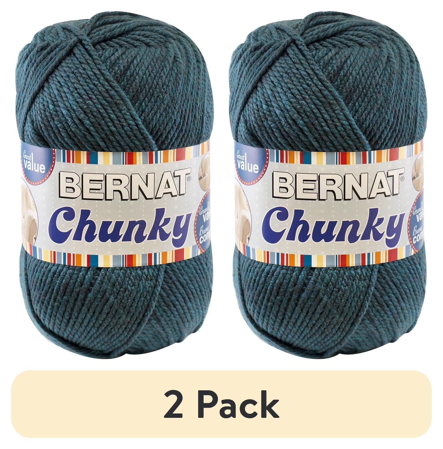 (2 pack) Bernat Softee Chunky Big Ball Yarn - Walmart.com