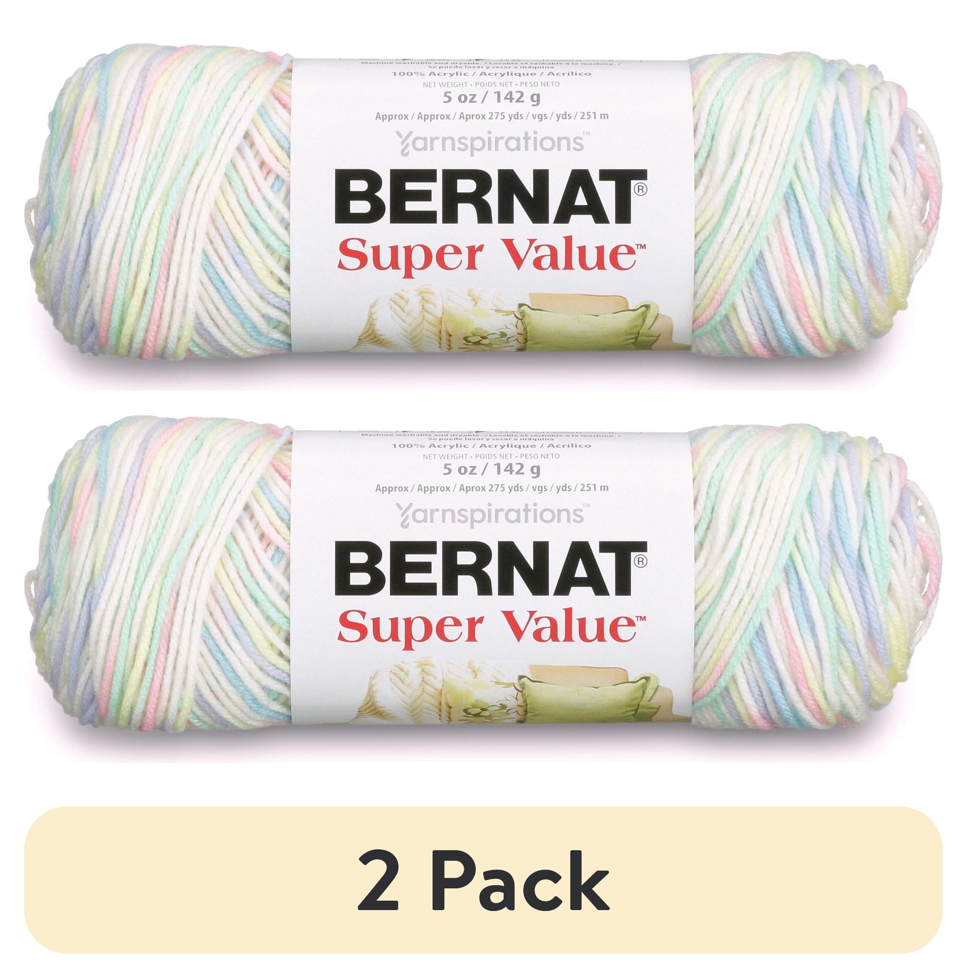 (2 pack) Bernat Super Value Yarn - Walmart.com