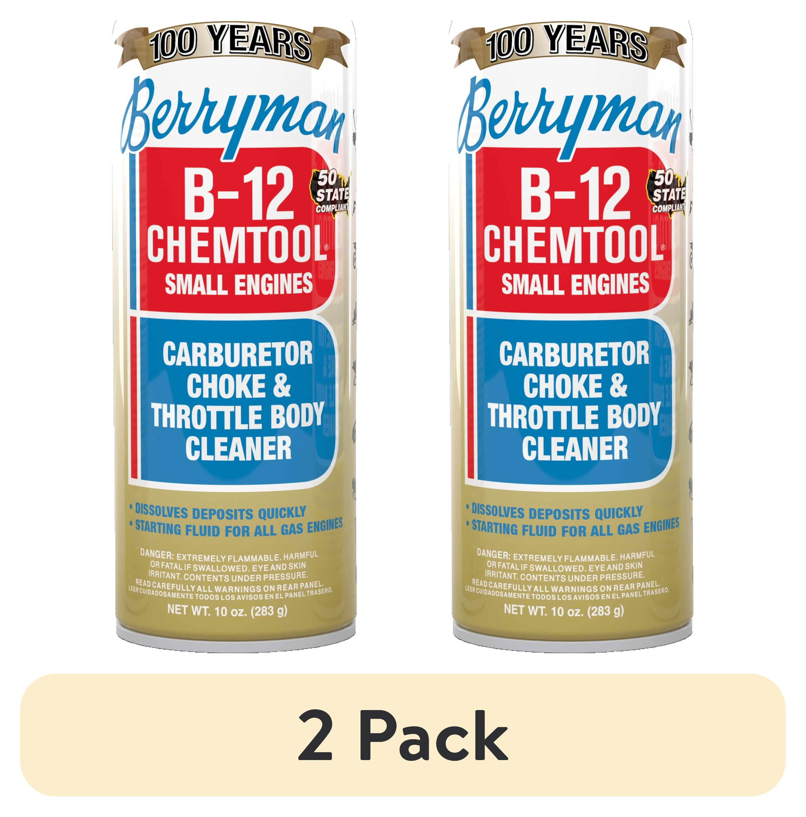 (2 pack) Berryman Products 0110C, B-12 Chemtool Carburetor Cleaner ...