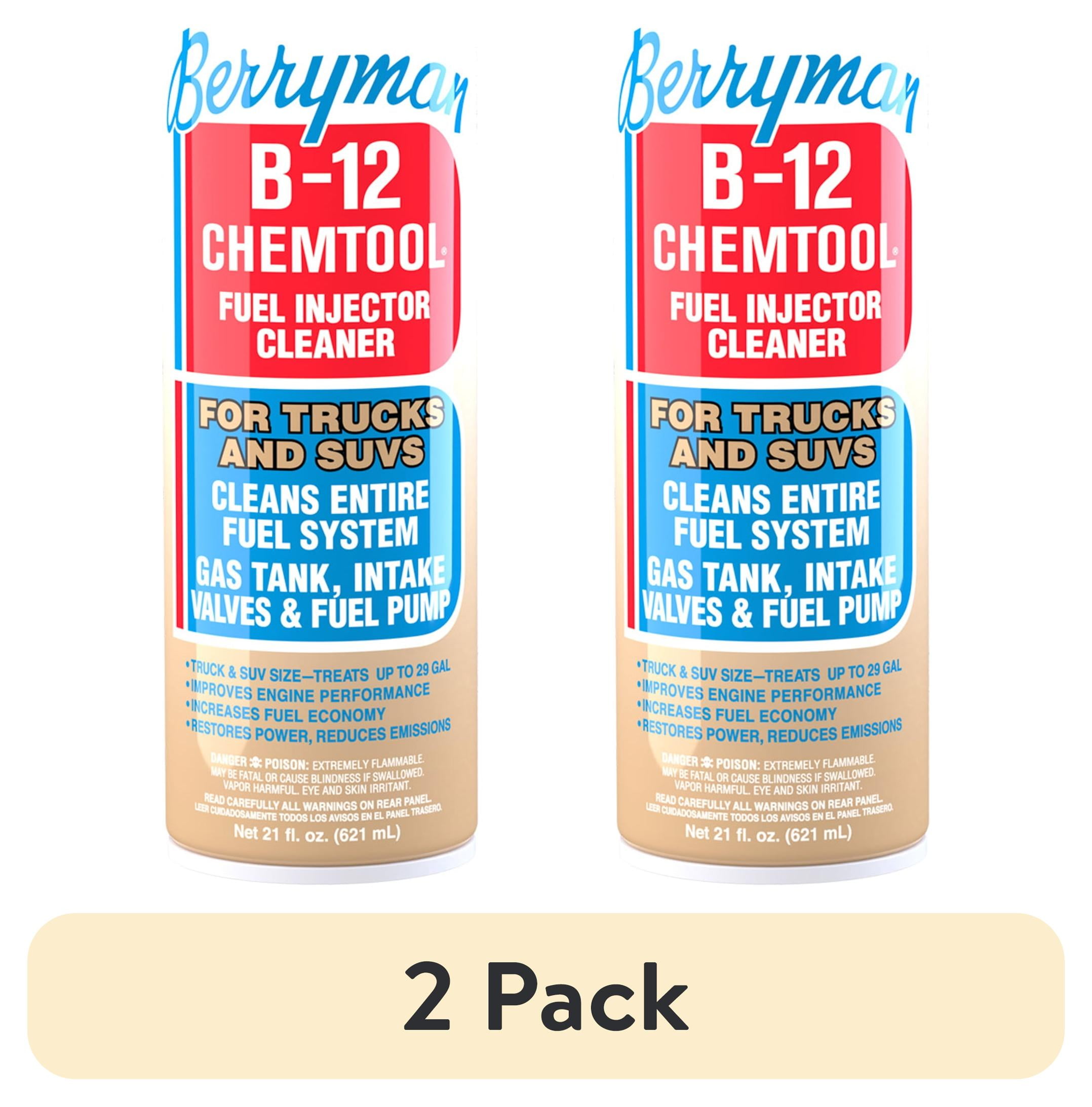 (2 pack) Berryman Products 0121, B-12 Chemtool Fuel Injector Cleaner ...