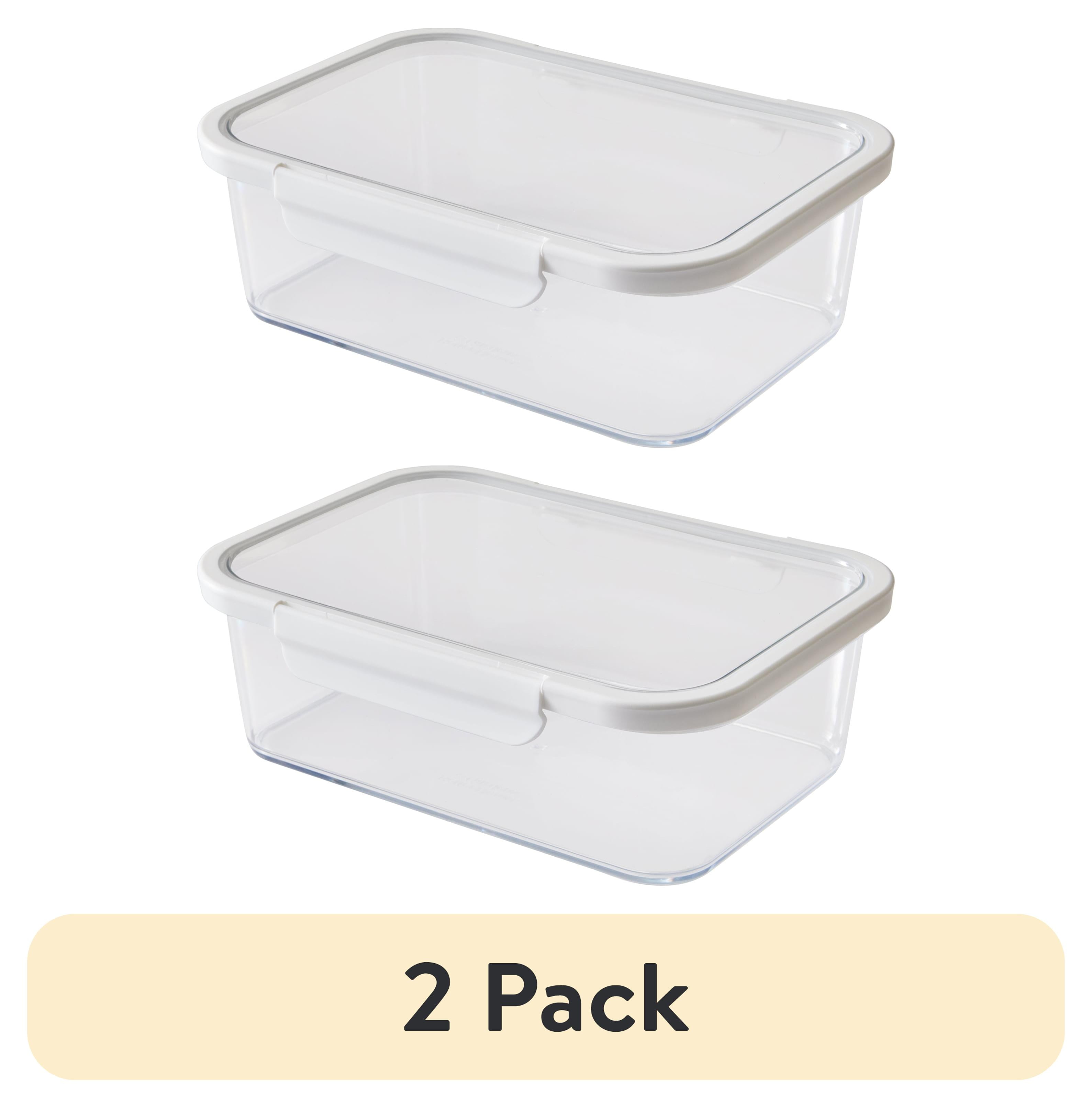 Better Homes & Gardens 10 Cup Rectangle Tritan Food Storage Container ...