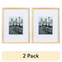 (2 pack) Better Homes & Gardens – 11x14 Picture Frame – Gold Matted ...