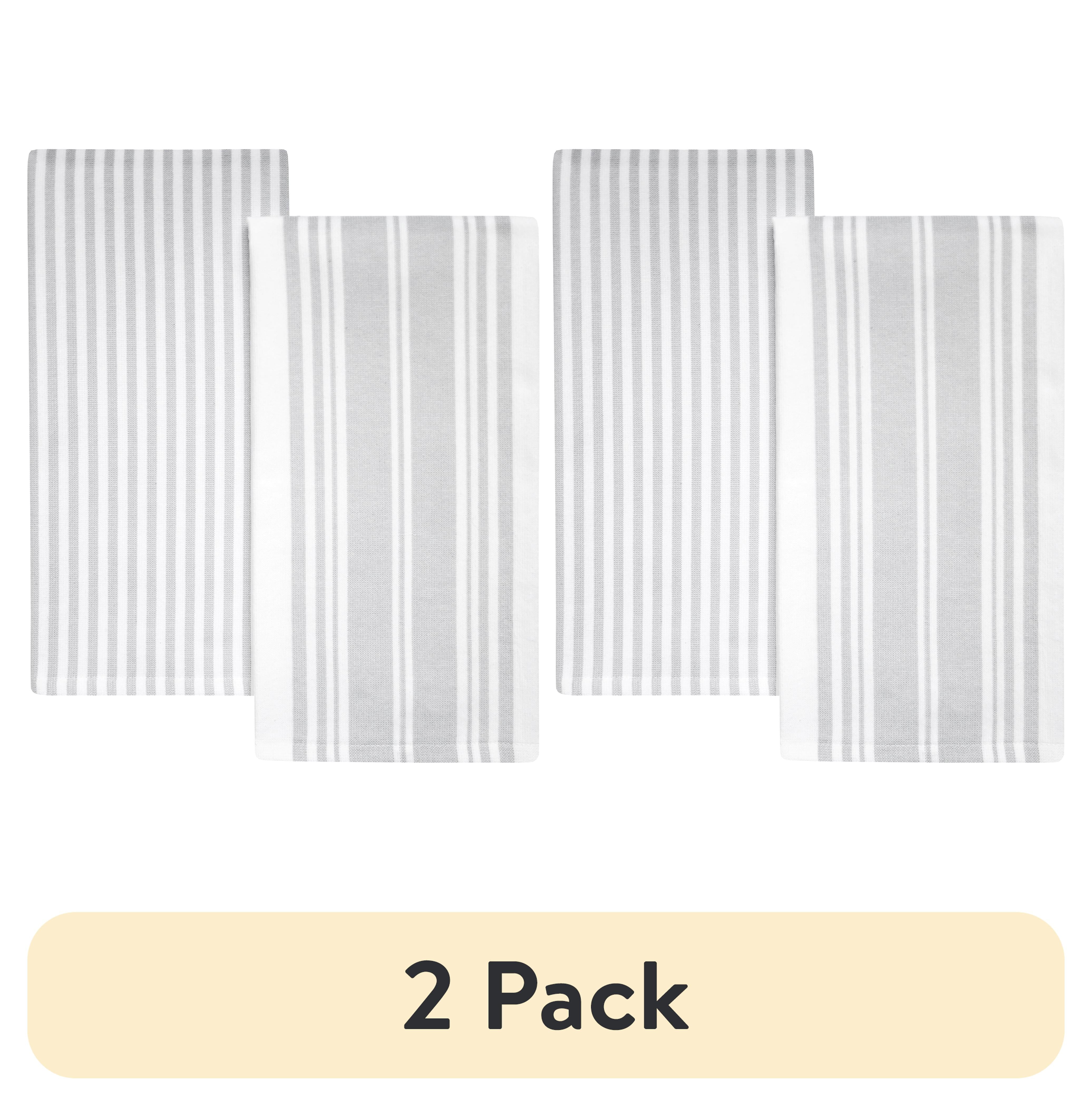 (2 pack) Better Homes & Gardens 2 Piece Culinary Kitchen Towel, Soft ...