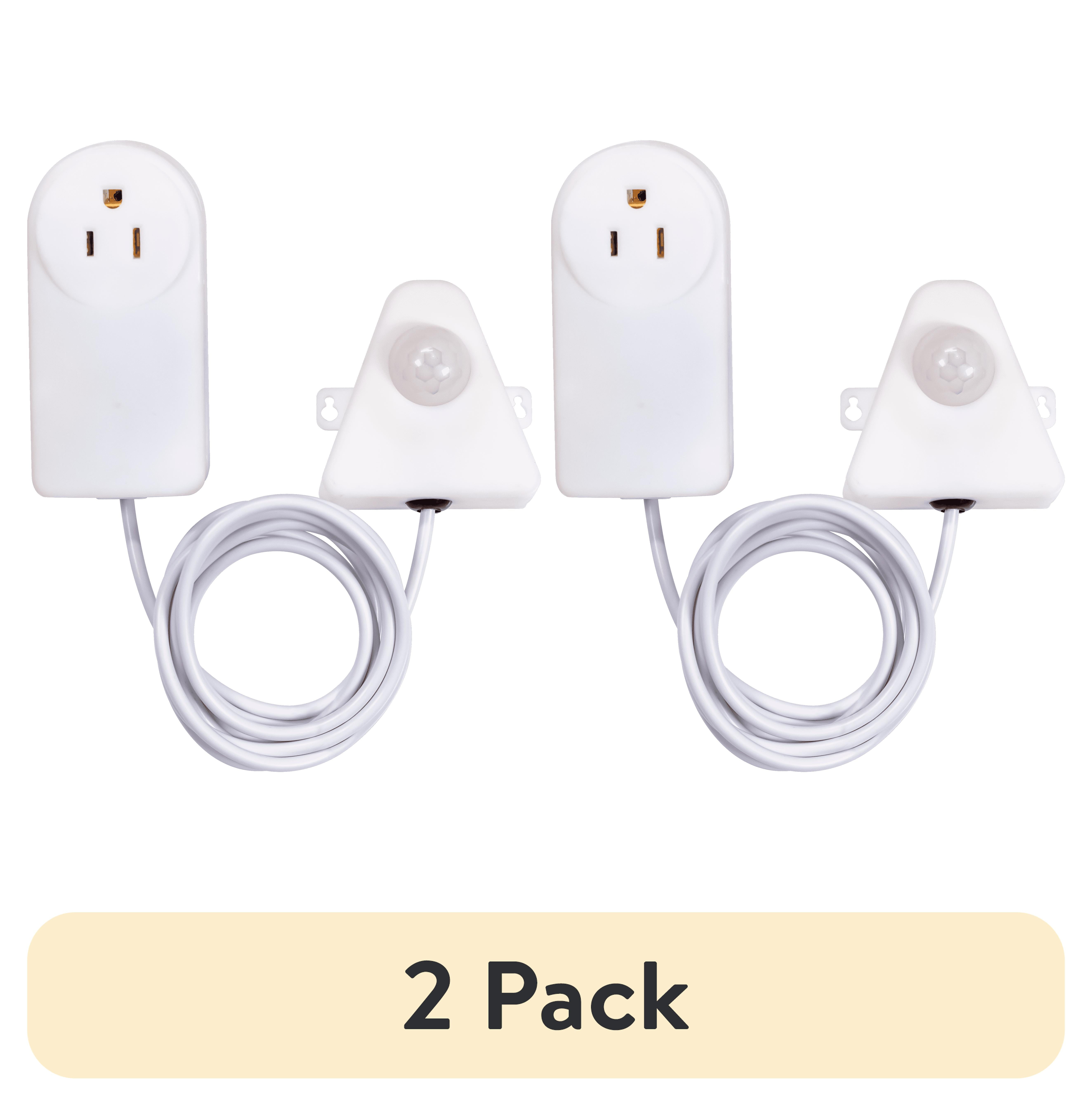 (2 pack) Better Homes & Gardens 4 in. Motion Sensing Light Control for ...