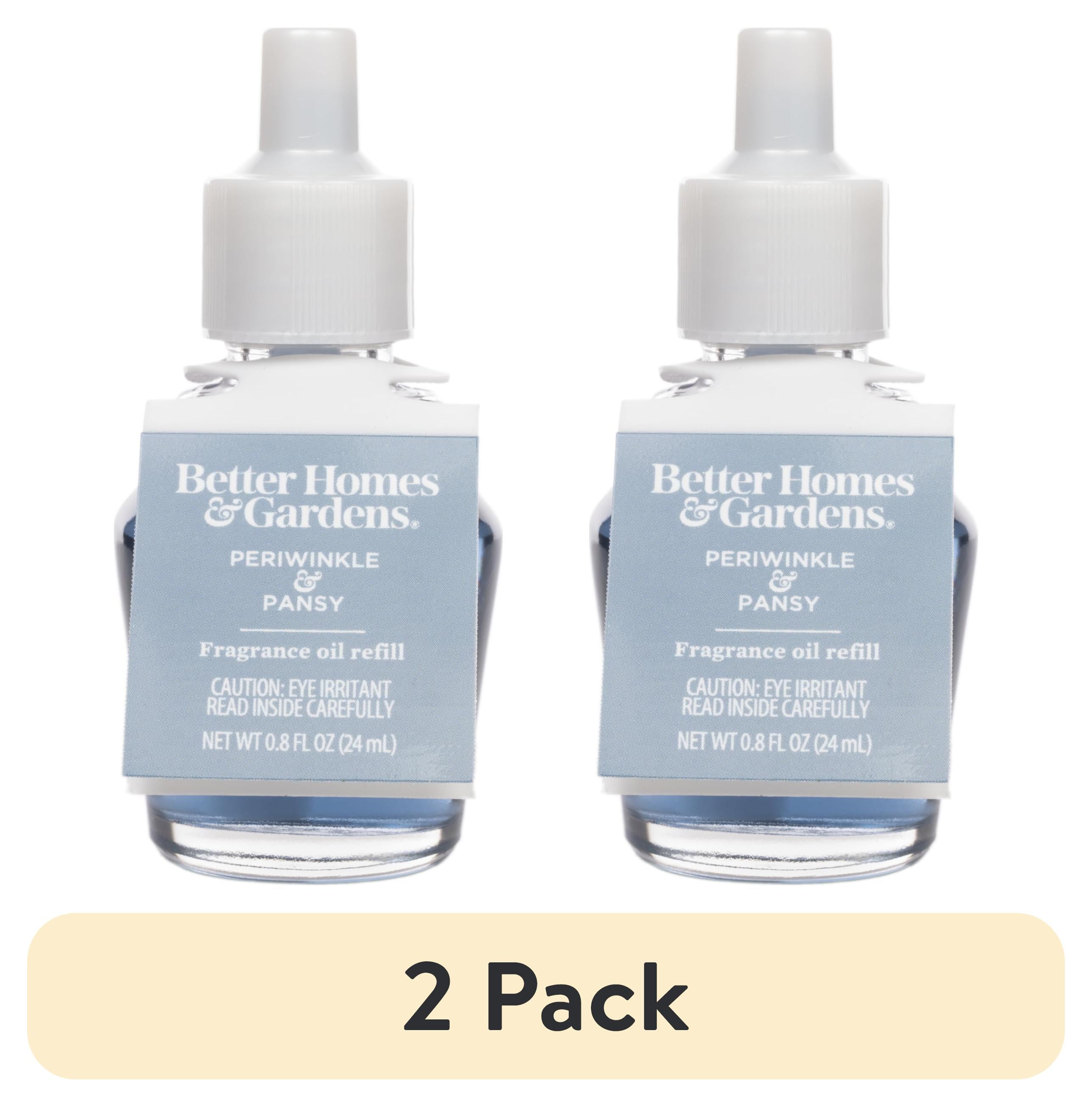 (2 pack) Better Homes & Gardens Aroma Accents Oil Refill 24 mL ...