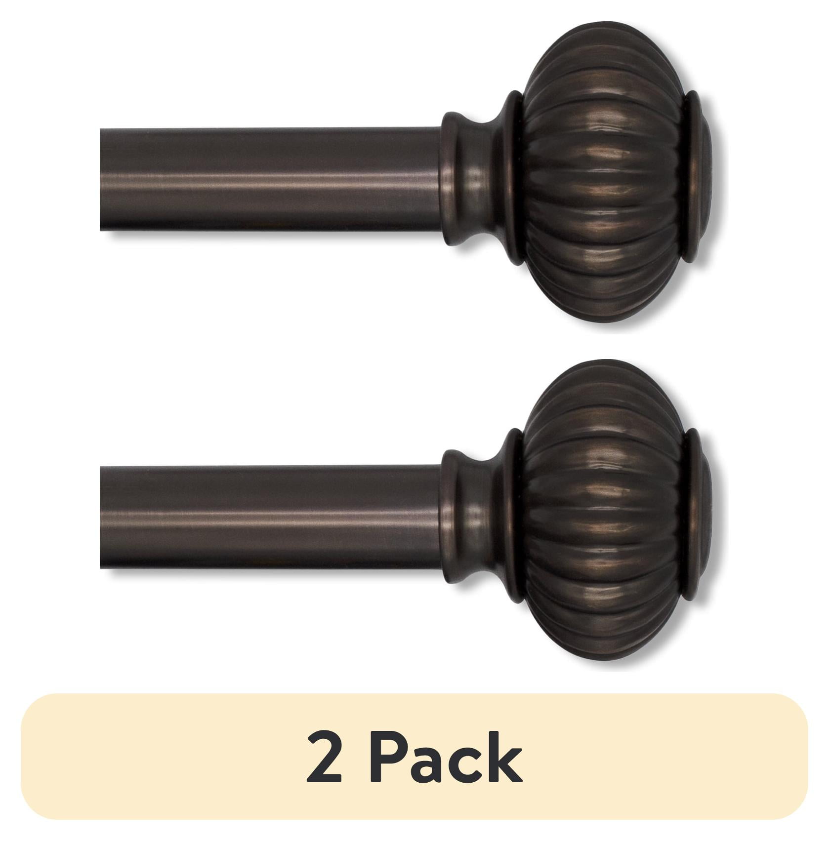 (2 pack) Better Homes & Gardens 1" Oil Rubbed Bronze Aubrey Knob ...