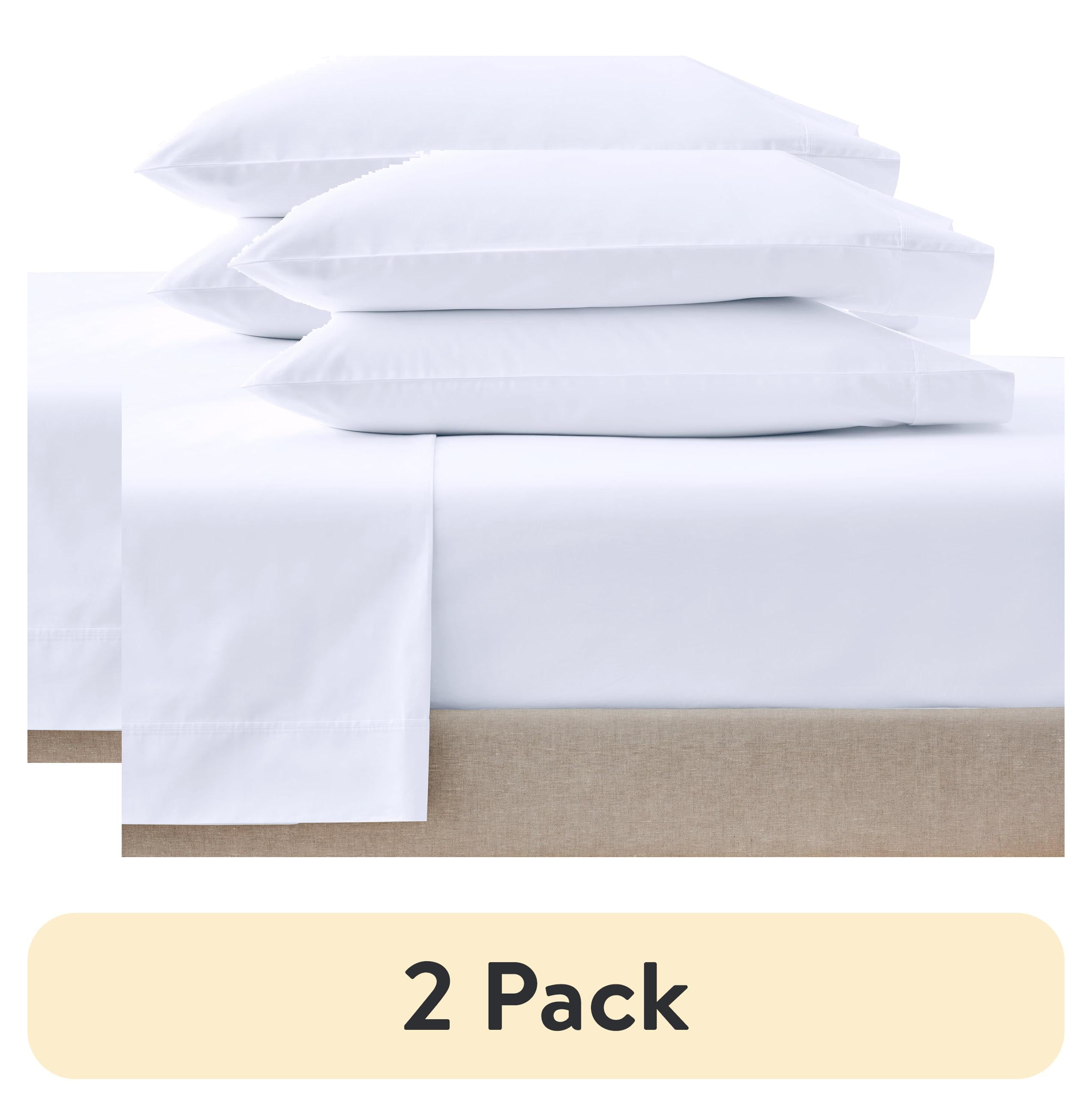 (2 pack) Better Homes & Gardens Cool & Crisp 4-Piece 300 Thread Count ...