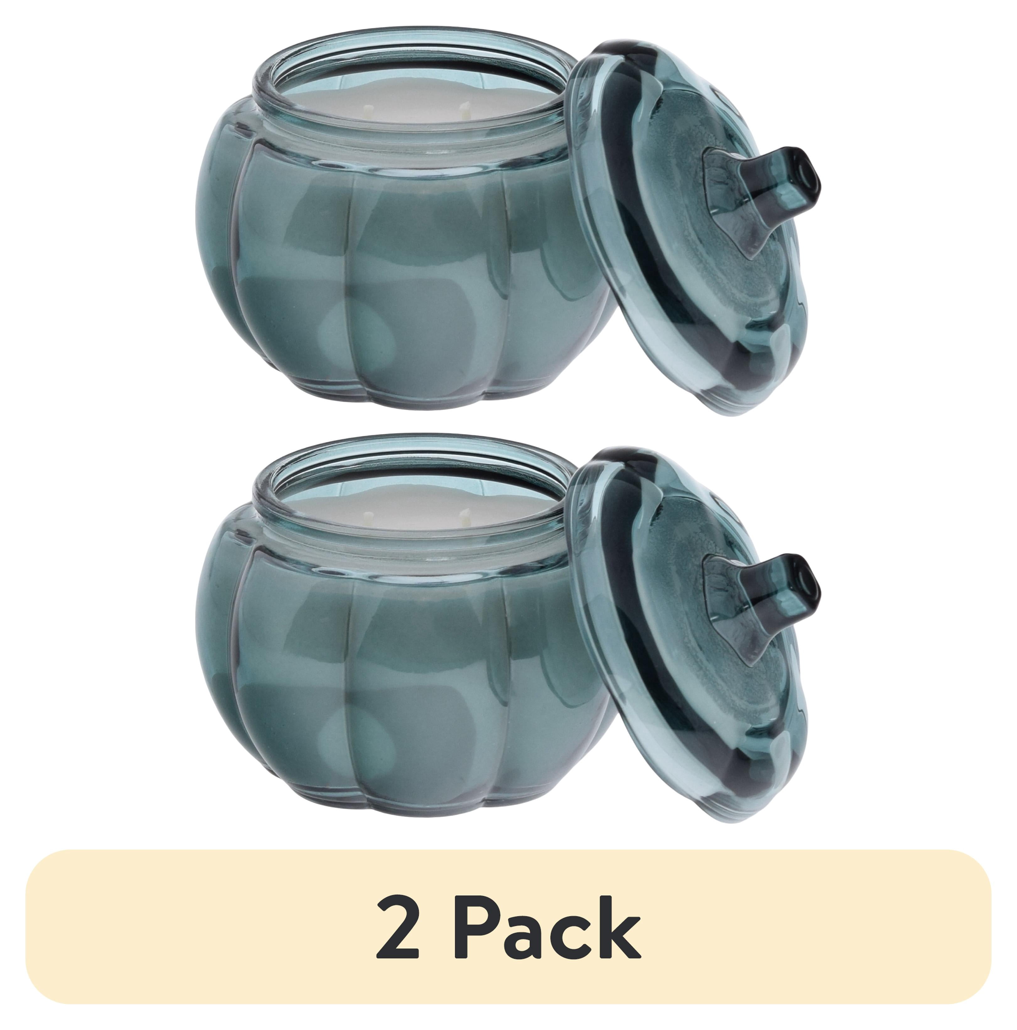 (2 pack) Better Homes & Gardens Leaves and Acorn Scented 2-Wick Pumpkin ...