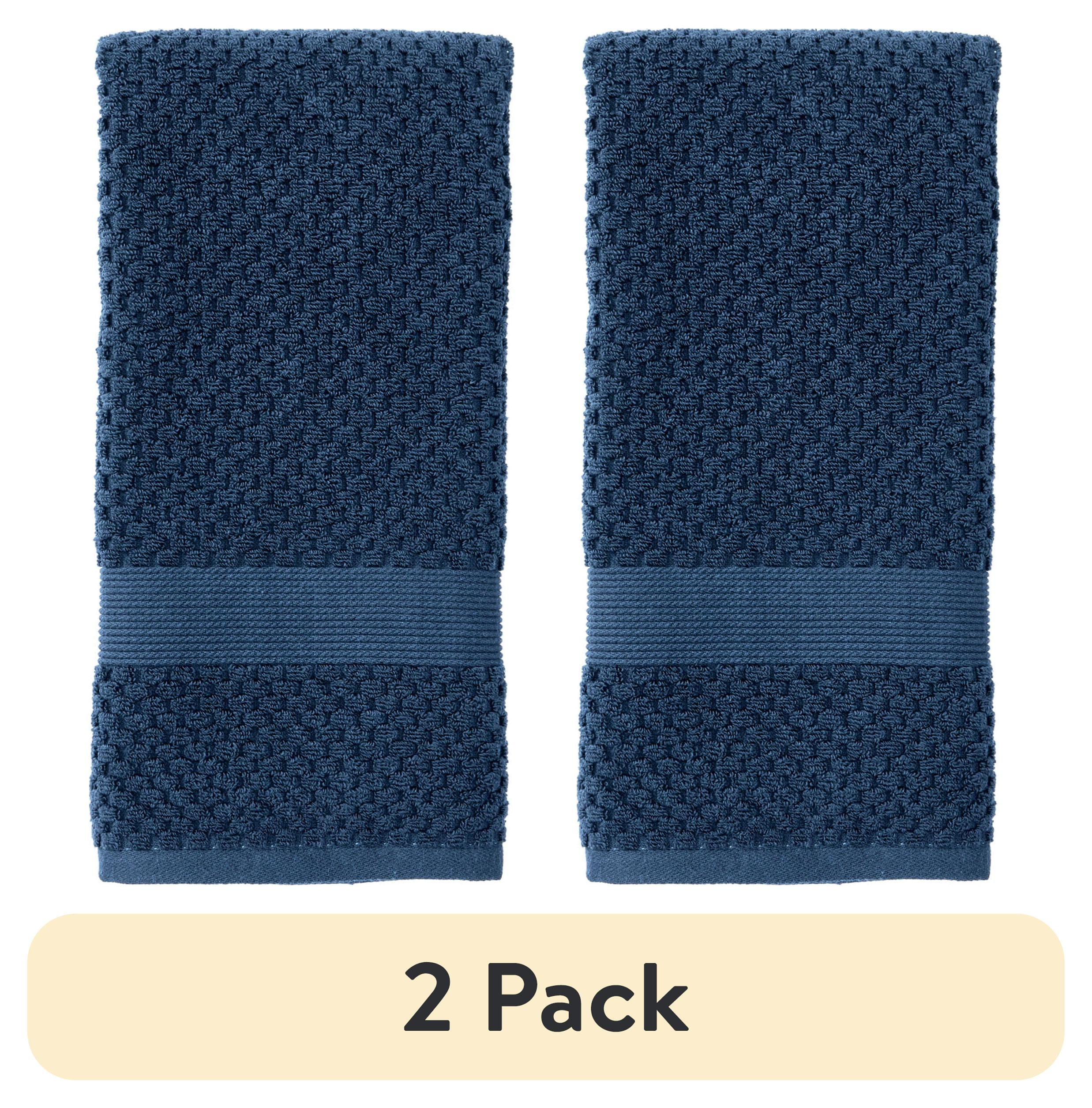 (2 pack) Better Homes & Gardens Signature Soft Popcorn Texture Hand ...