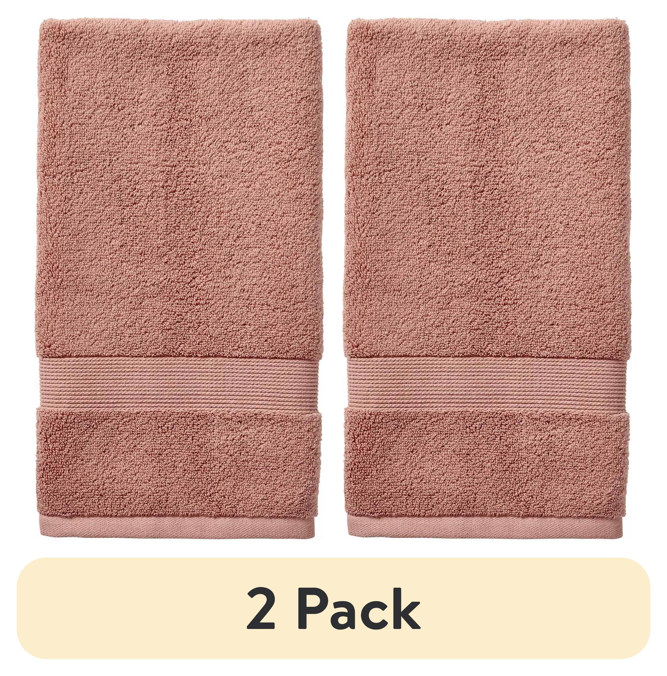 Better Homes & Gardens Signature Soft Hand Towel 2 Pack Old Rose Super ...