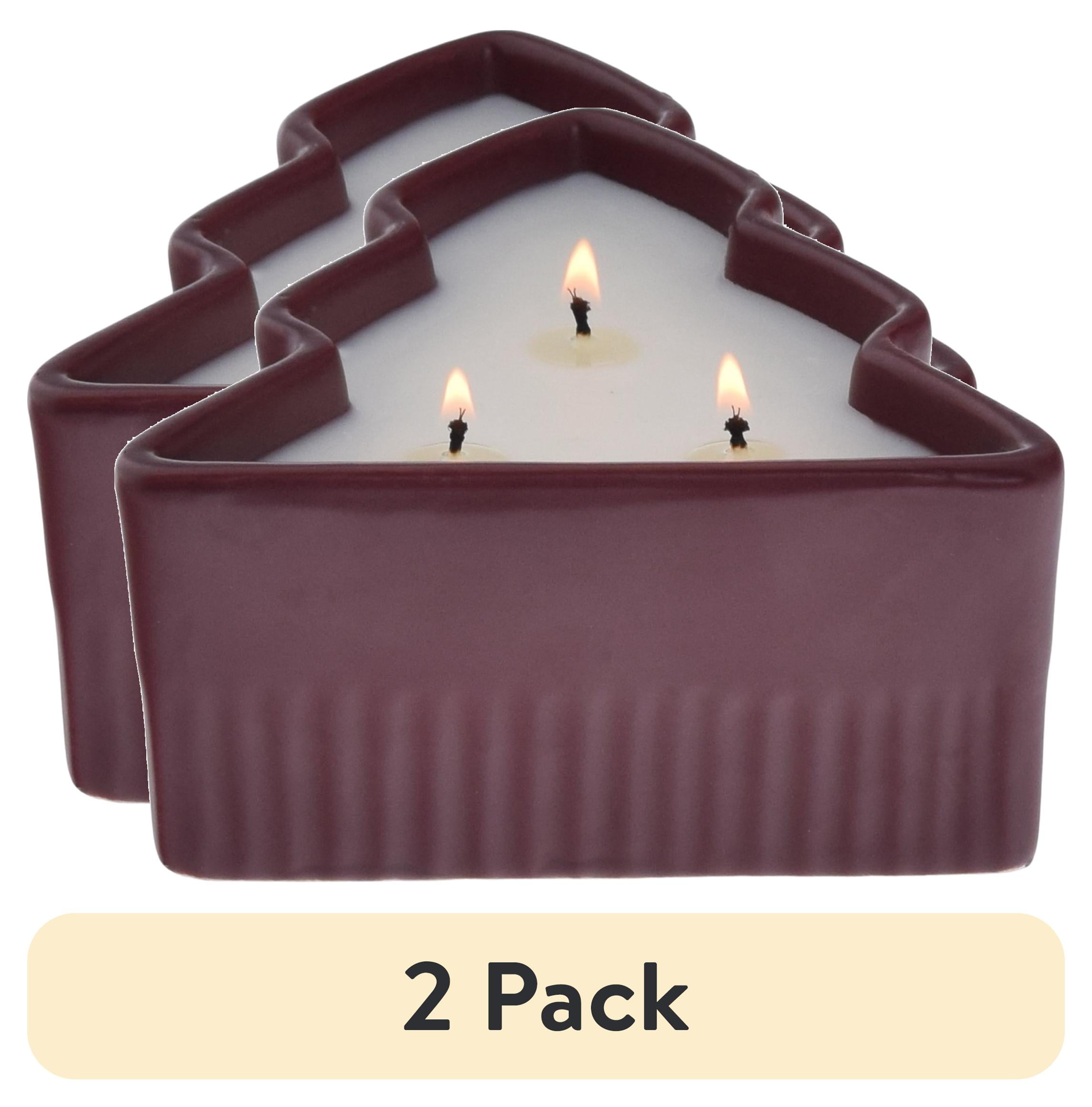 (2 pack) Better Homes & Gardens Spicy Cinnamon Stick Scented 3 Wick ...