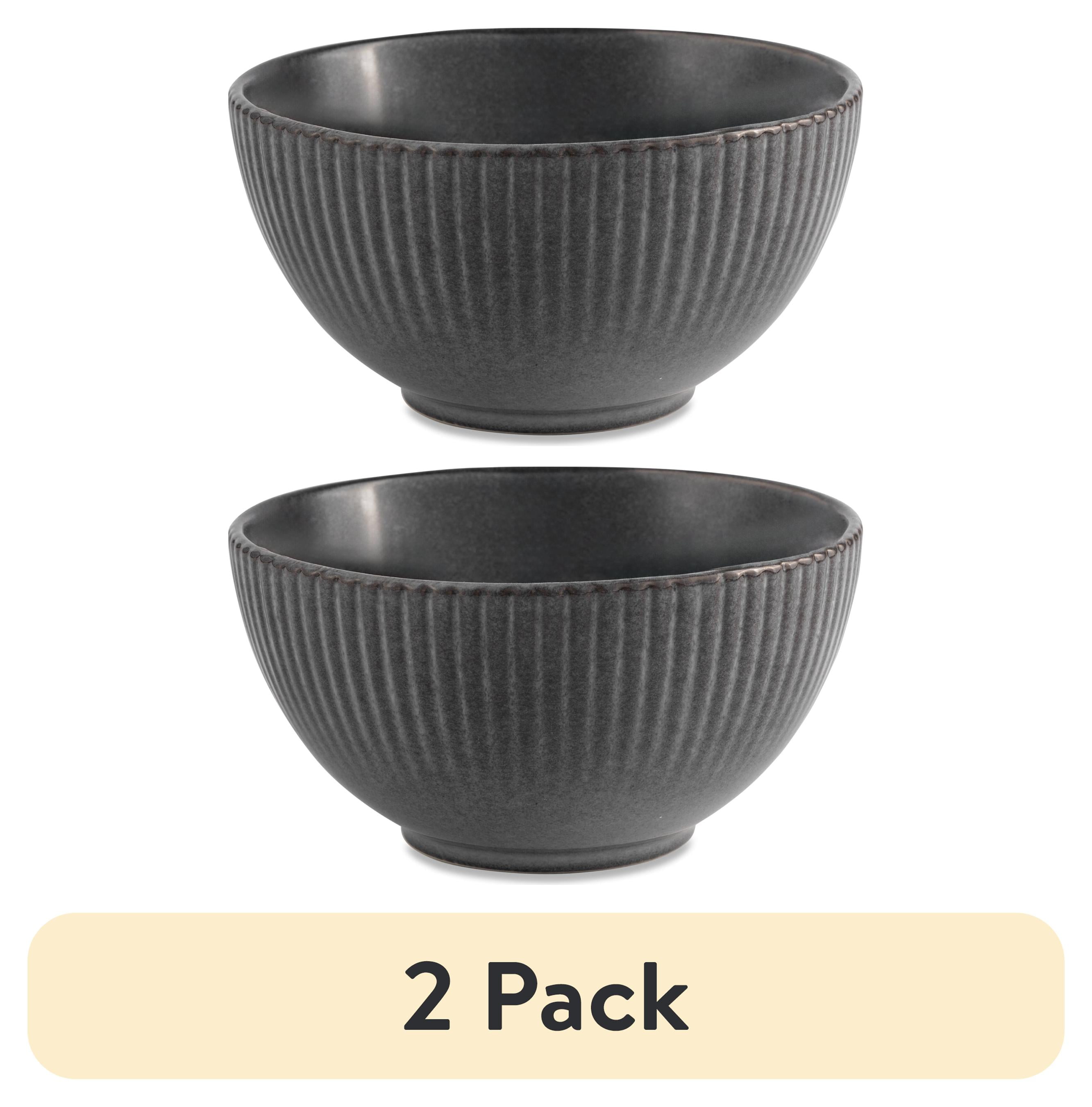 Better Homes & Gardens Stoneware Grey Cereal Bowl - 16oz - Walmart.com