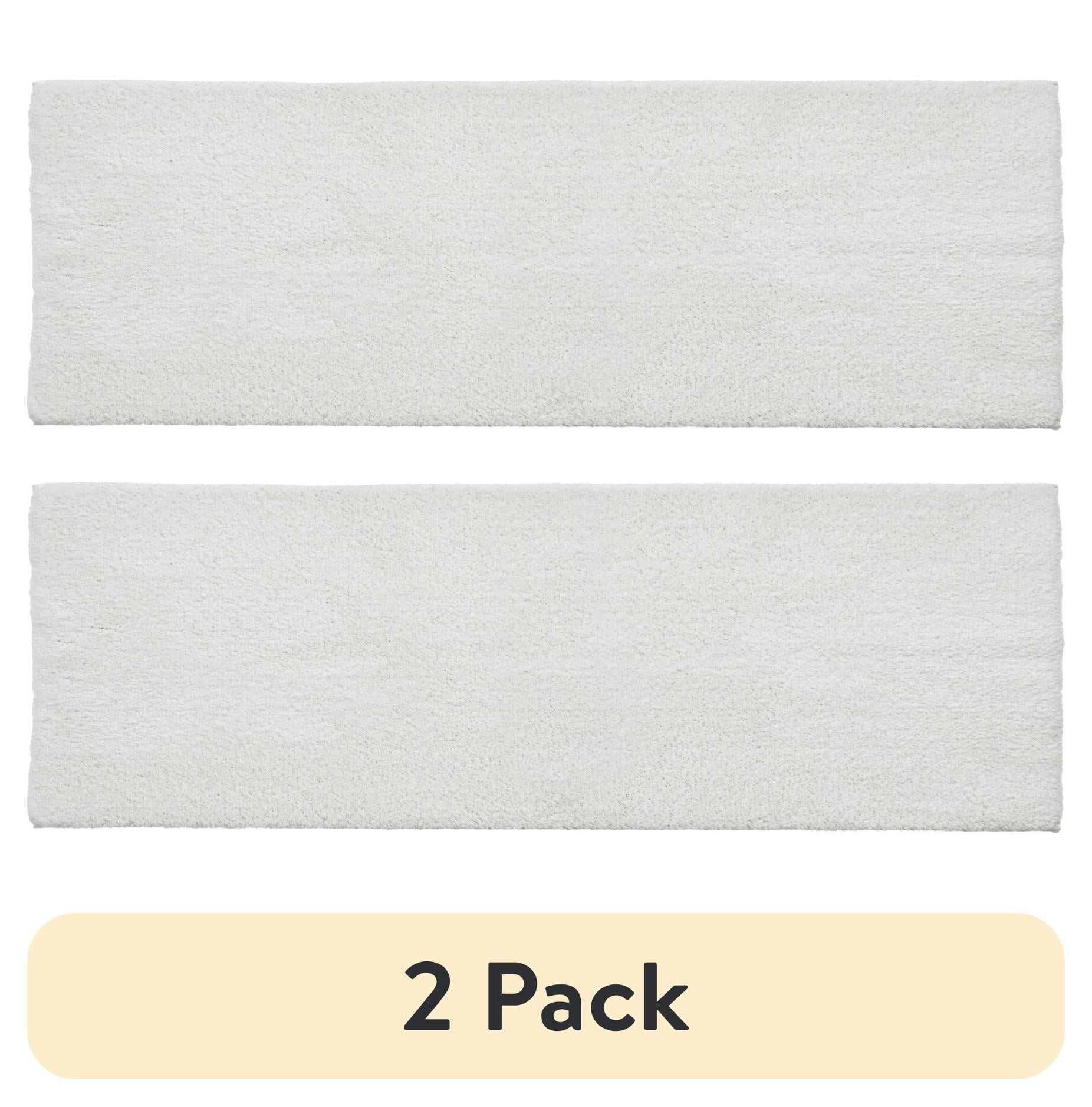 (2 pack) Better Homes & Gardens Ultra Soft Polyester Bath Runner Rug ...