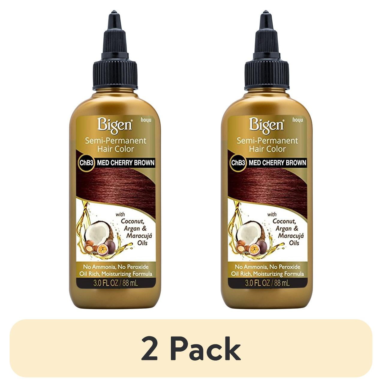 (2 pack) Bigen Semi Permanent Hair Color - Walmart.com