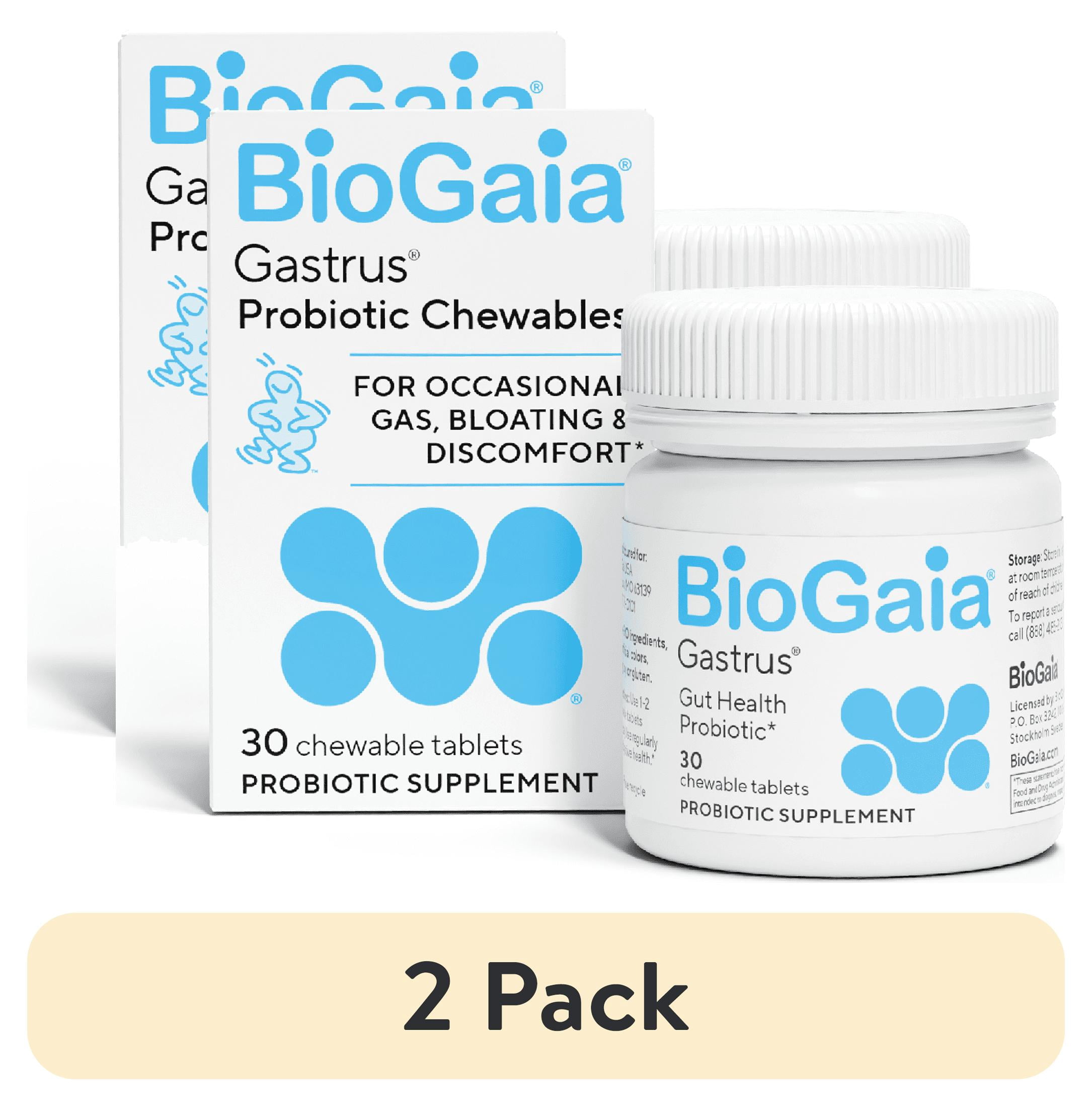 (2 pack) BioGaia Gastrus Gut Health Probiotic | Ease Abdominal ...