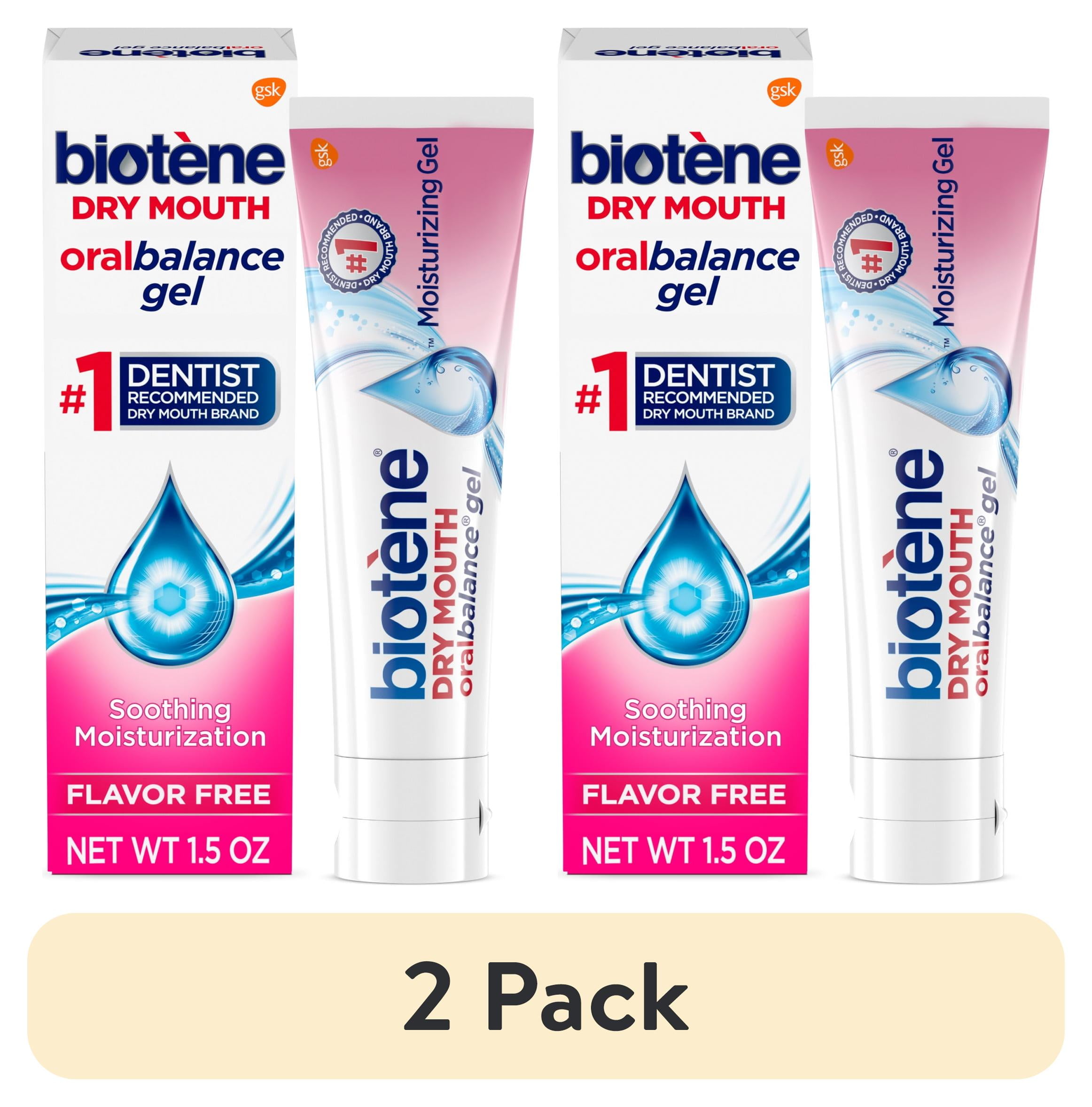 (2 pack) Biotene Oral Balance Alcohol Free Dry Mouth Moisturizing Gel ...